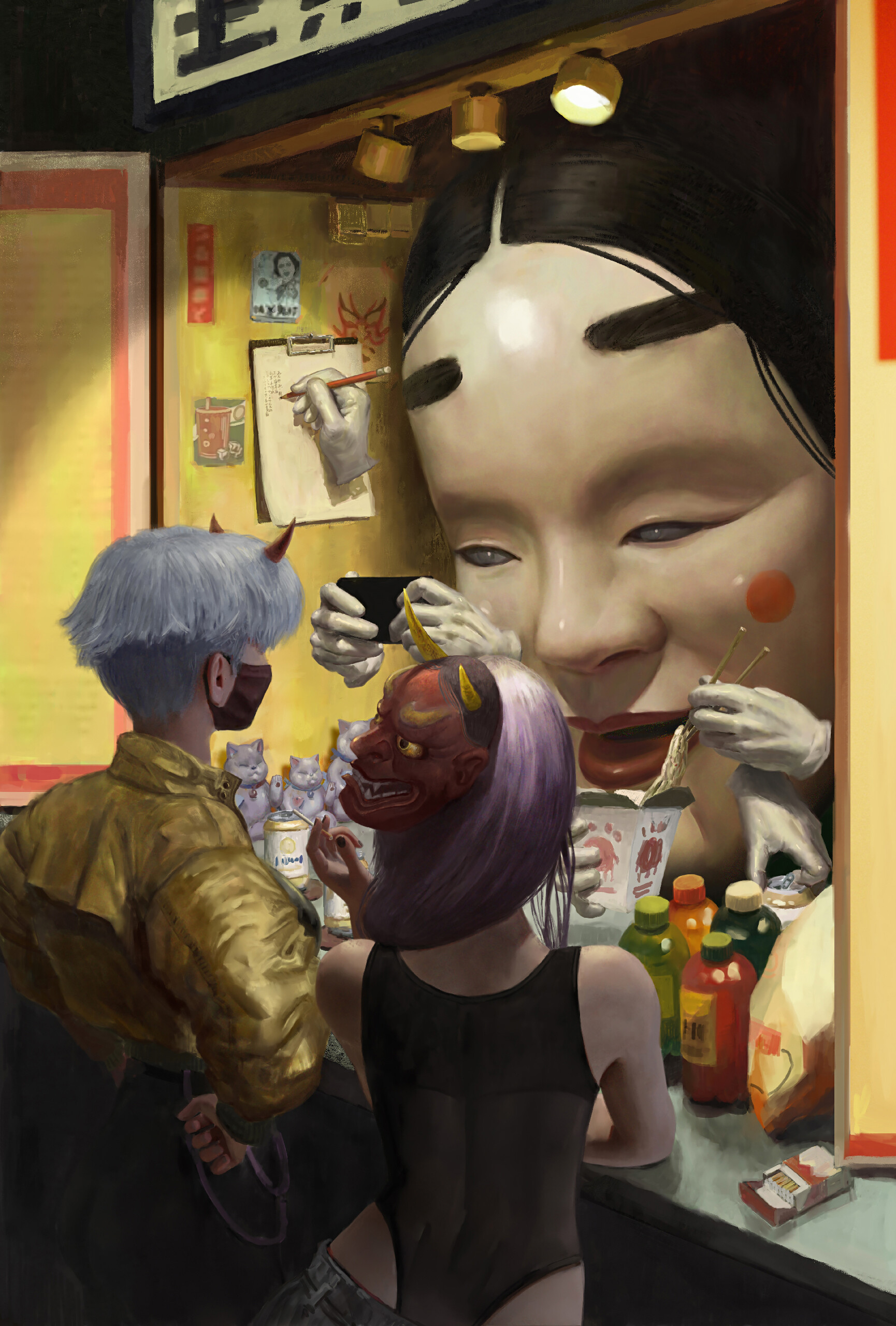 ArtStation - Midnight ramen