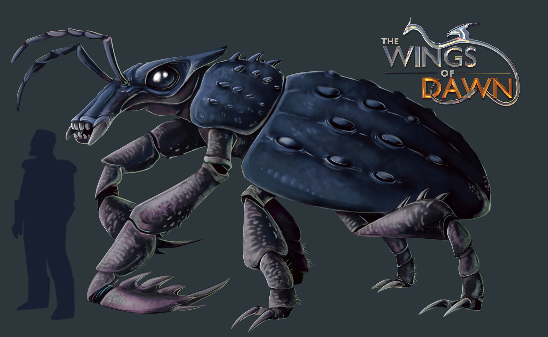 ArtStation - Cave insect concept art for WOD