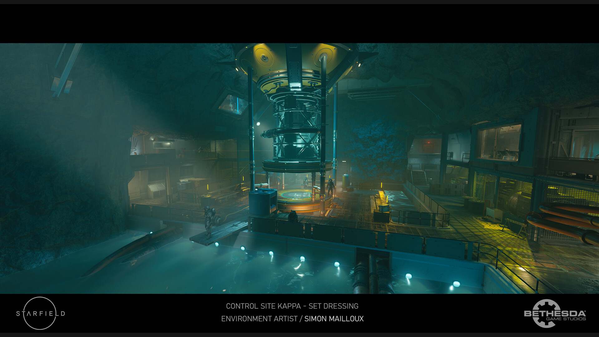 Simon Mailloux - Starfield - Shattered Space - Control site Kappa