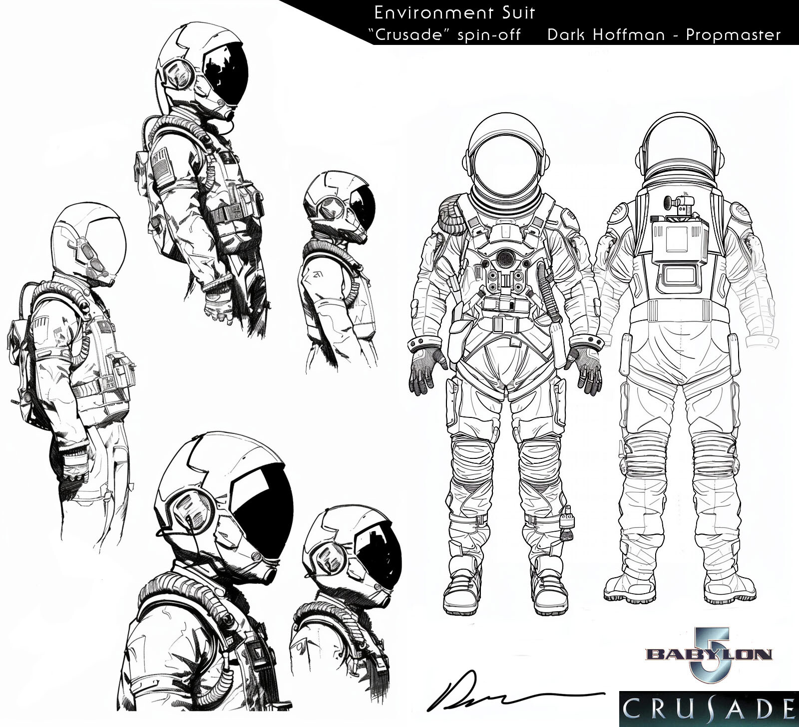 Dark Hoffman - Babylon 5 Concept Prop Design