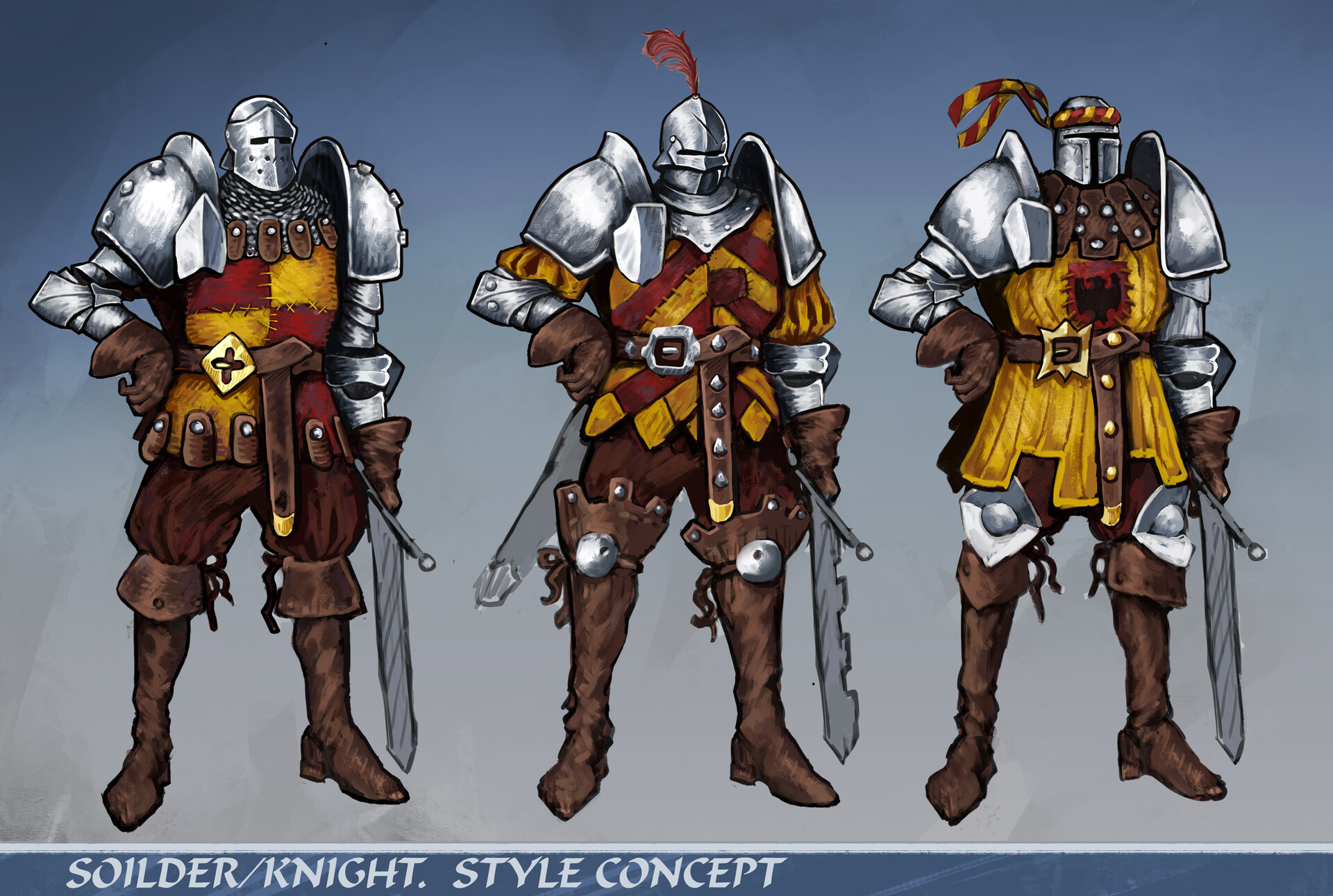 ArtStation - stylized soilders