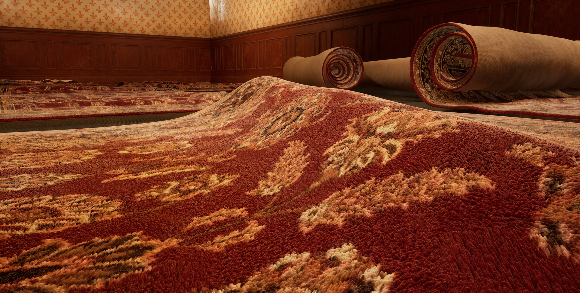 Bryan Tenorio - Old Mansion Hallway - UE5 Environment