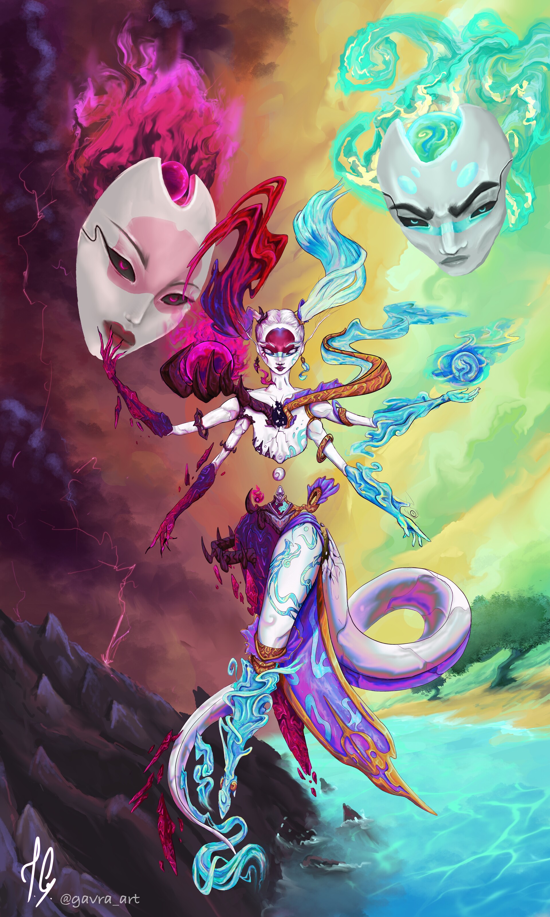 ArtStation - Maila the balancer