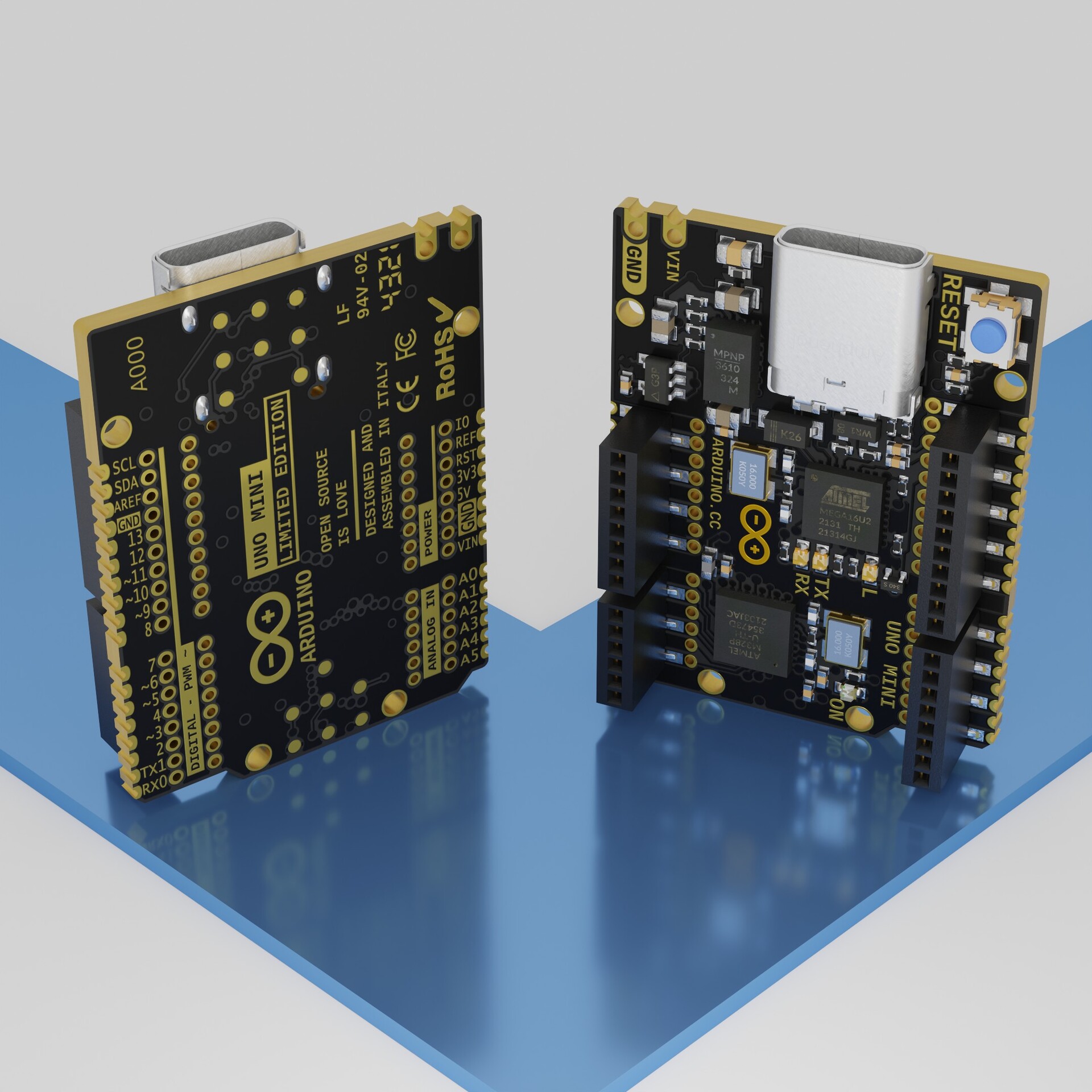 ArtStation - 3D Model ARDUINO UNO MINI (limited edition)