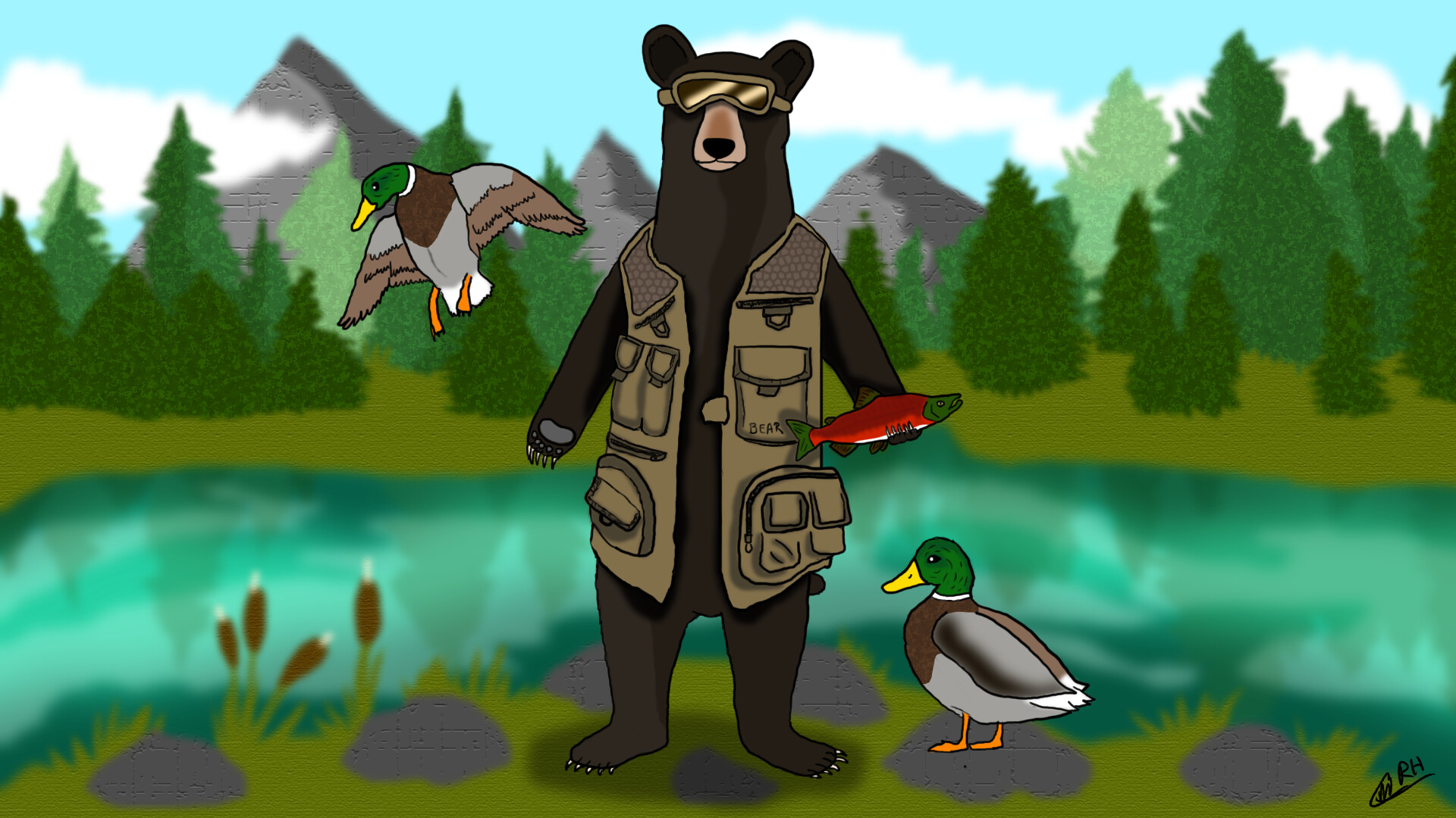 ArtStation - Agent Bear, 2024