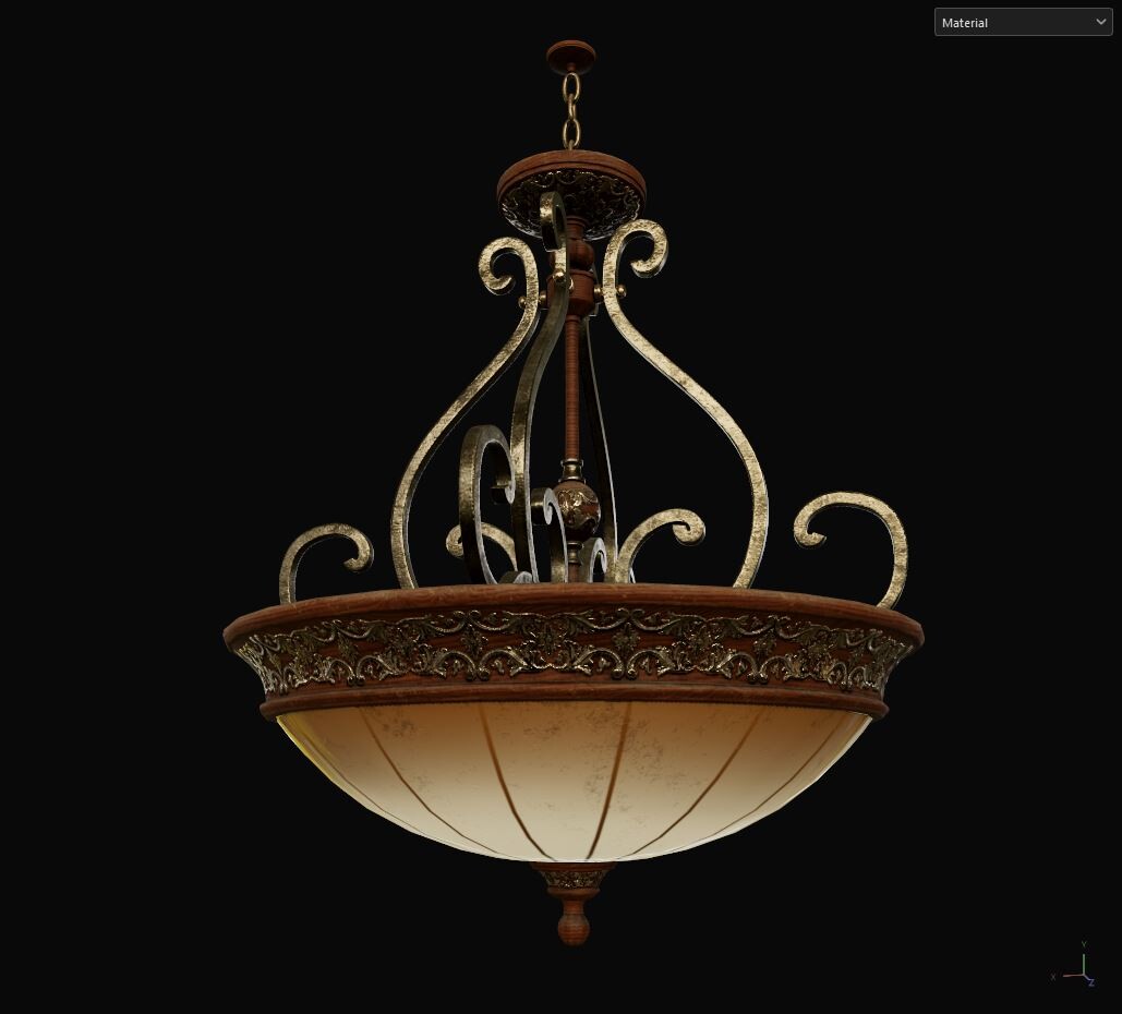 Bryan Tenorio - Old Mansion Hallway - UE5 Environment