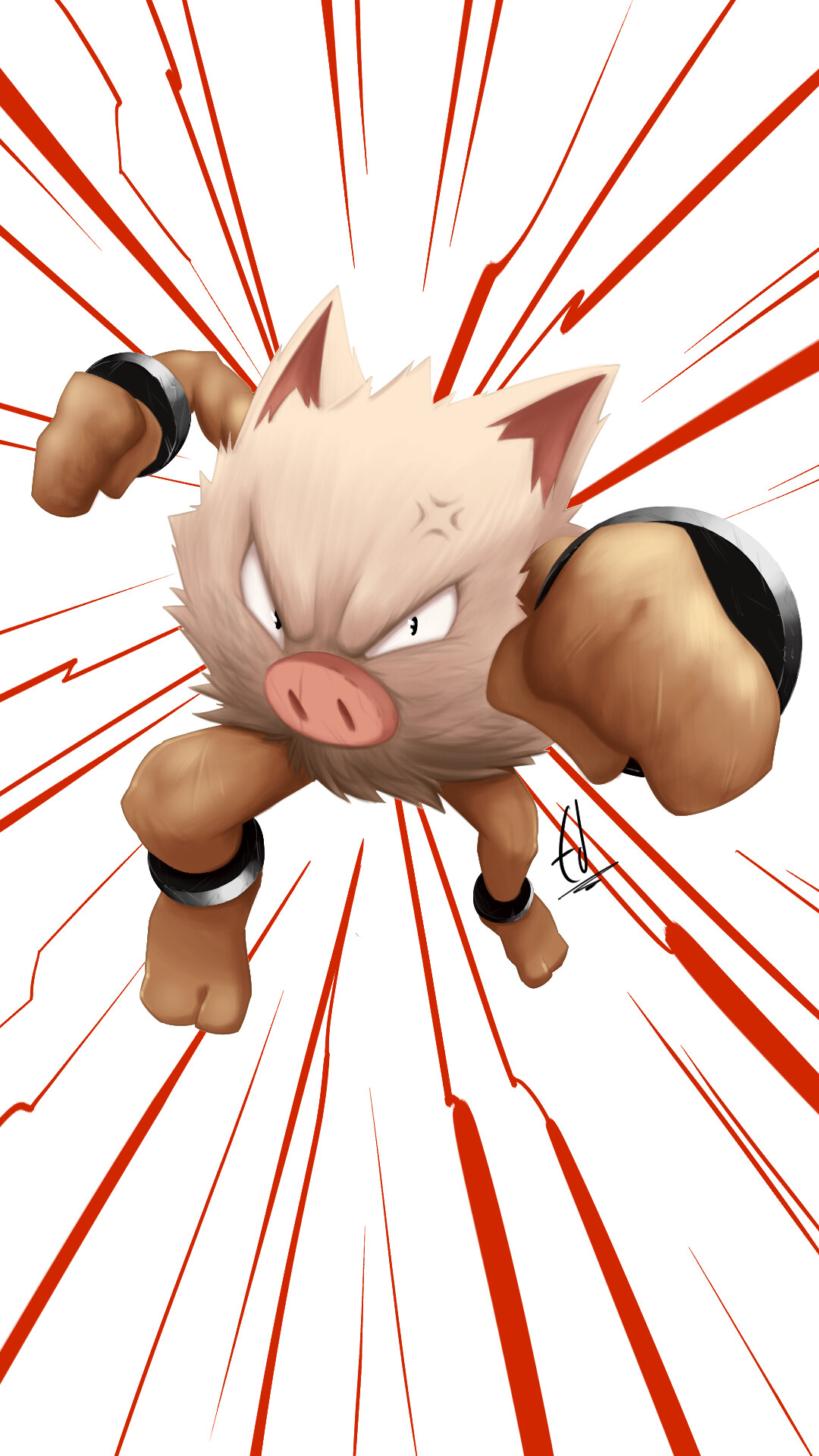 primeape artwork