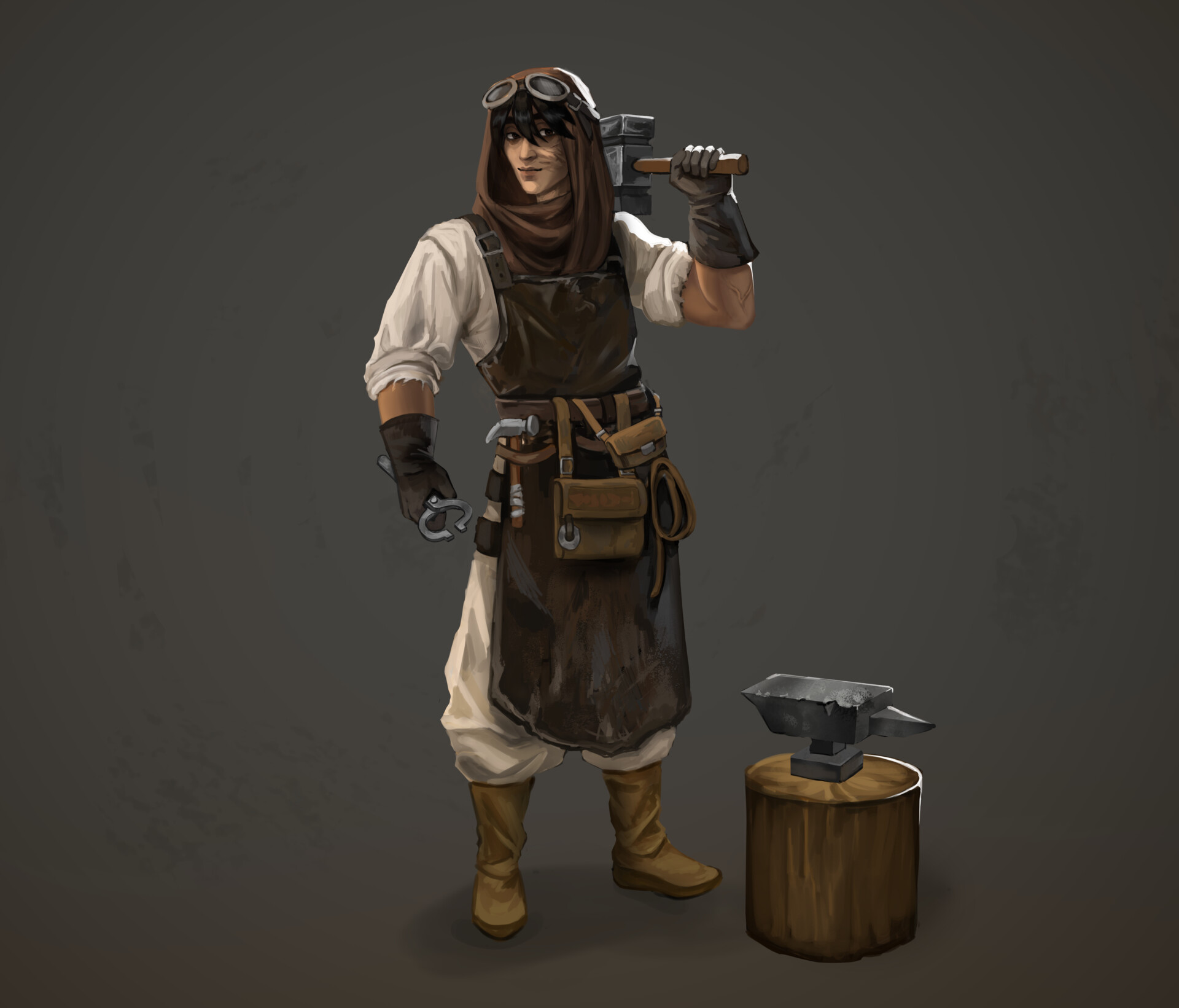 ArtStation - Desert Blacksmith
