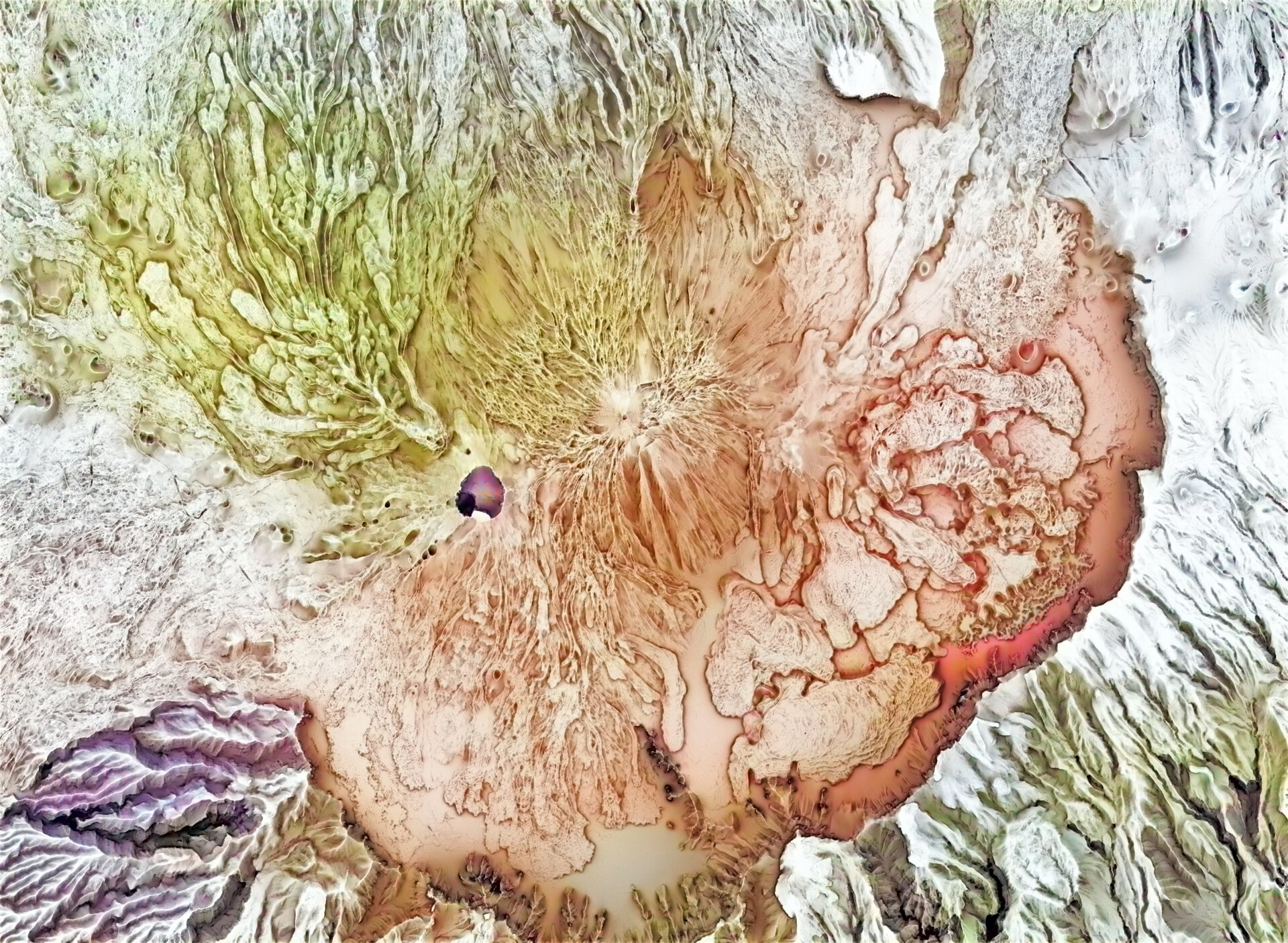 ArtStation - Mount Teide - Abstract AO DEM