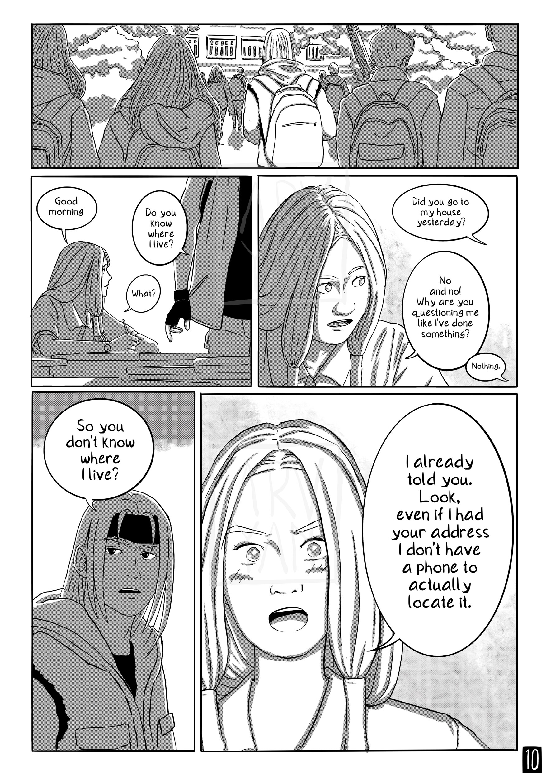 ArtStation - comic sample : manga style from my commission work