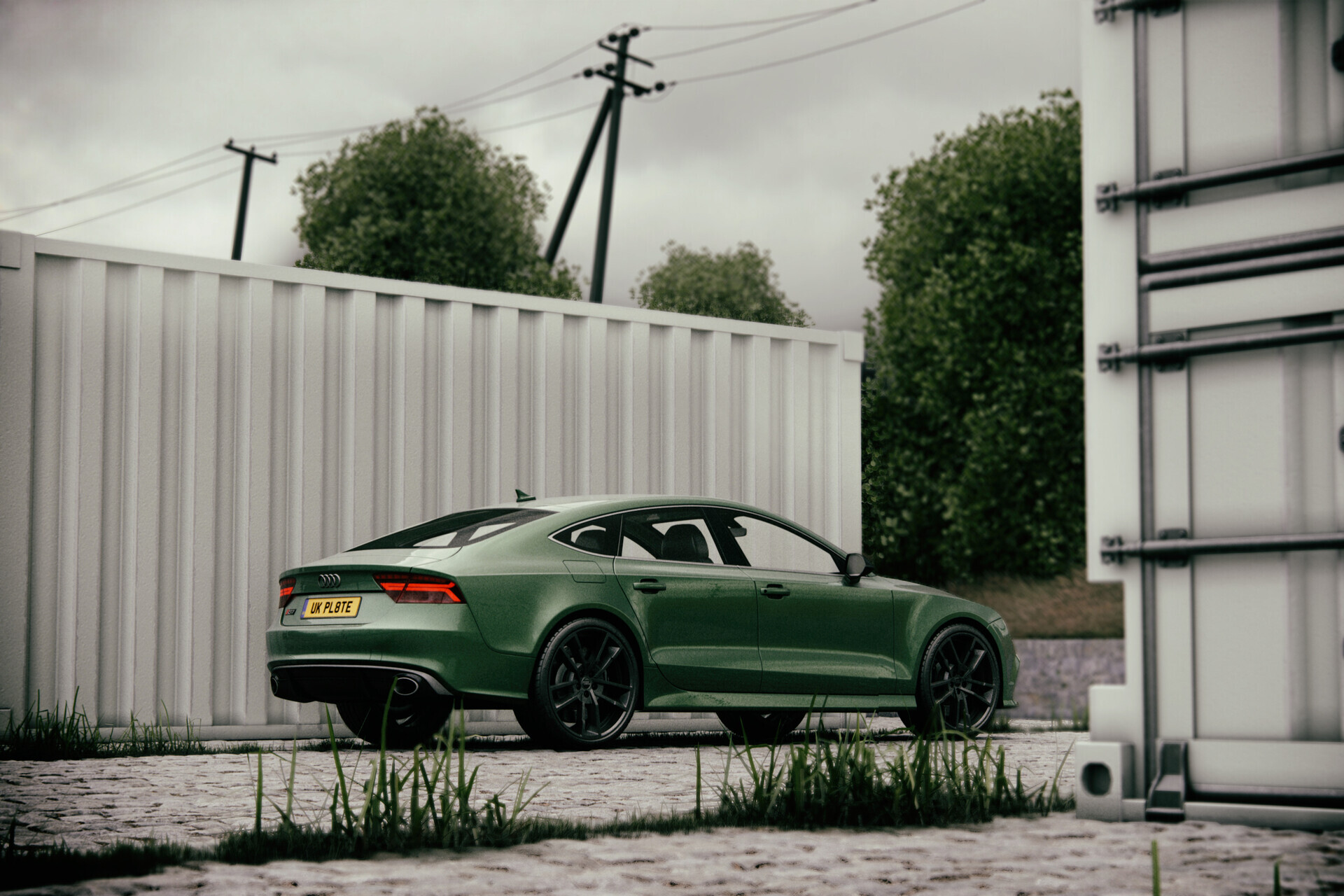 ArtStation - Audi RS7 Sportback