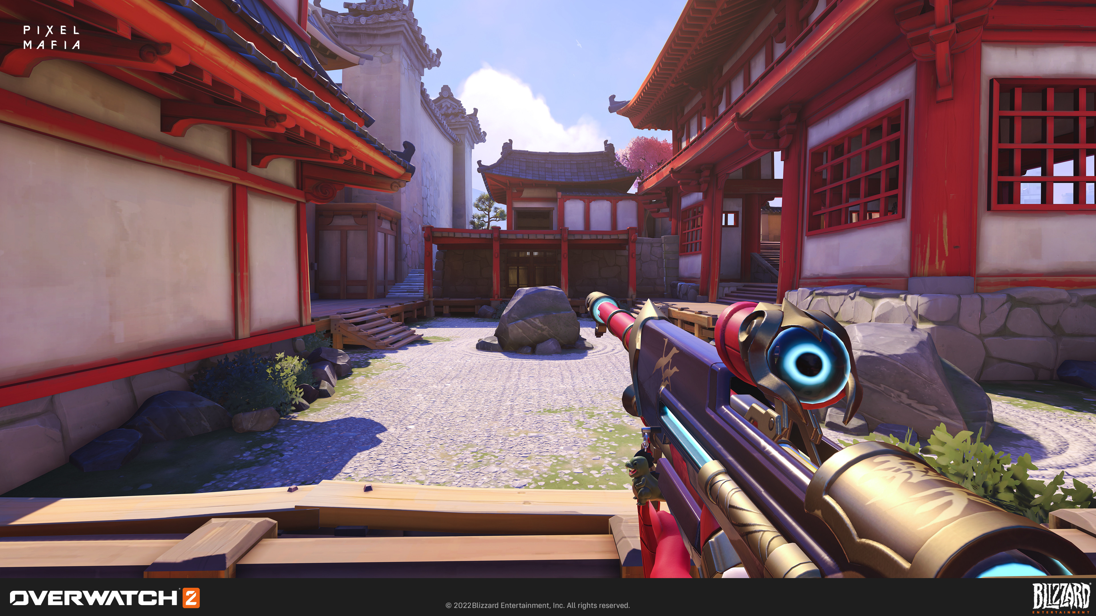 PIXEL MAFIA - OVERWATCH 2 - Ana Oni Weapons