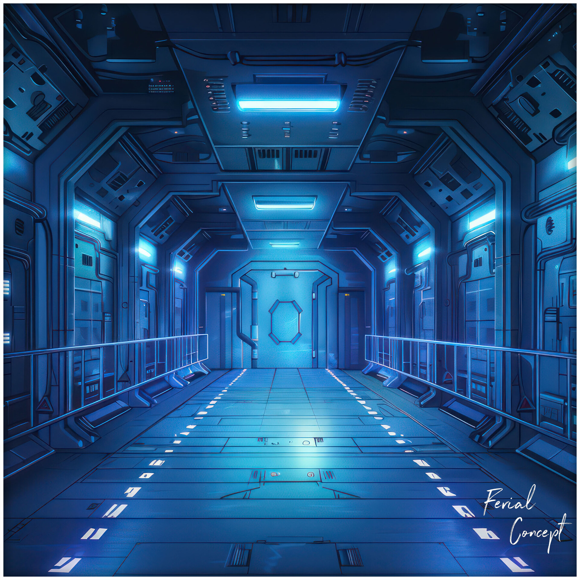 ArtStation - 🔹200 Galactic Bunker - Anime Concept Reference Image Pack ...