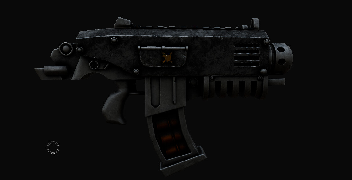 ArtStation - Thunder Warrior BoltGun