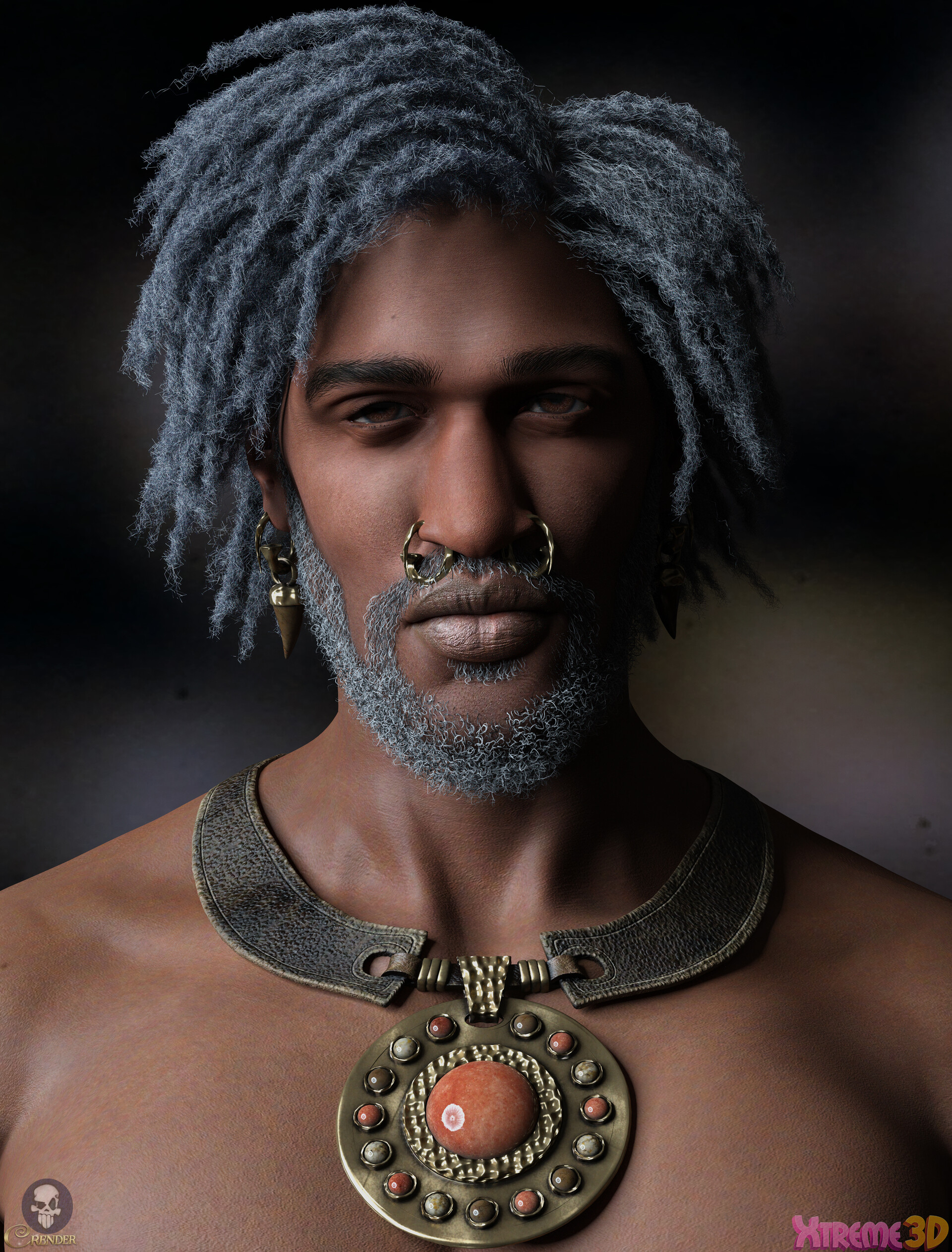 Xtreme3D Studio - Beard Pack for G8M by SdeB Store