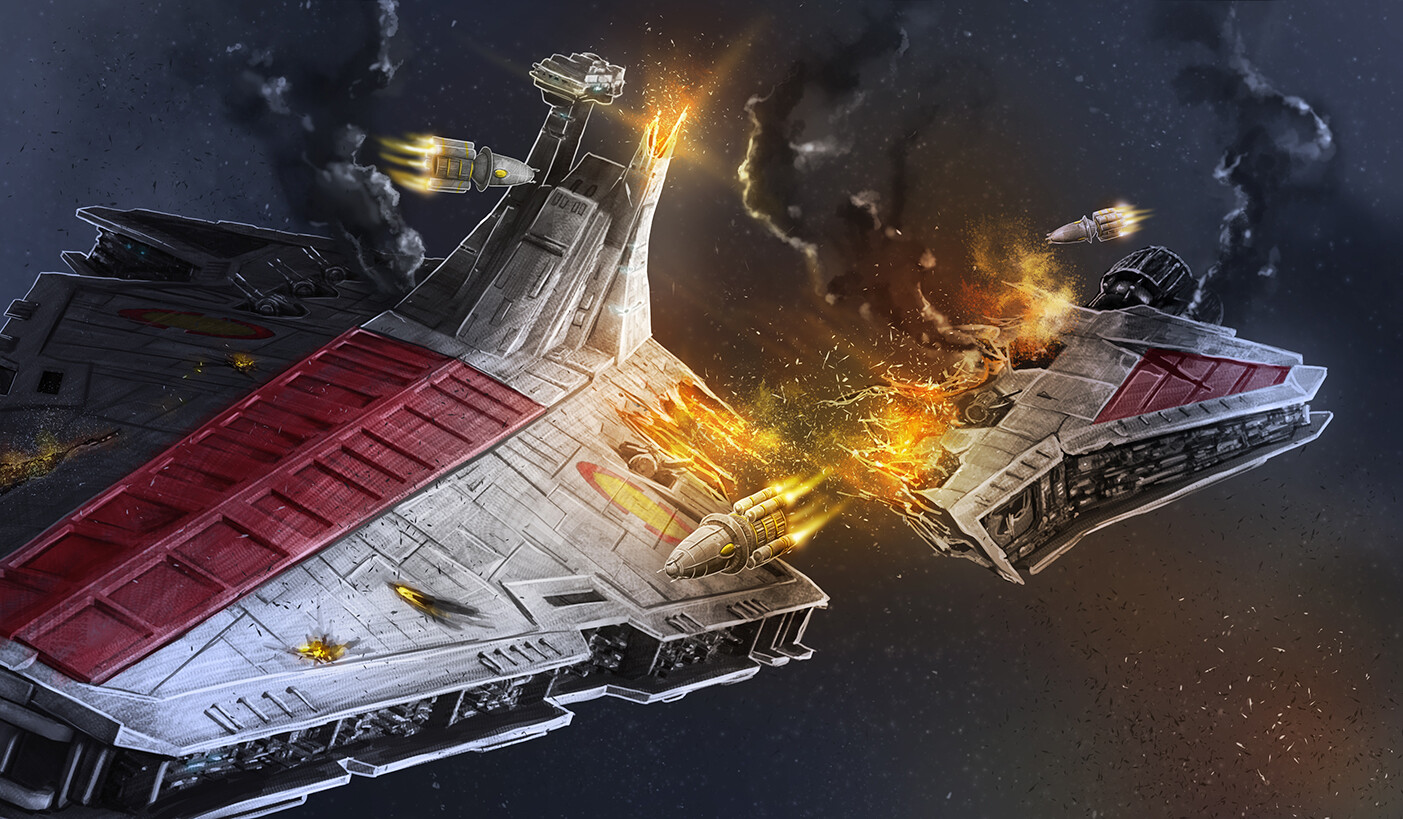 ArtStation - Damaged Venator