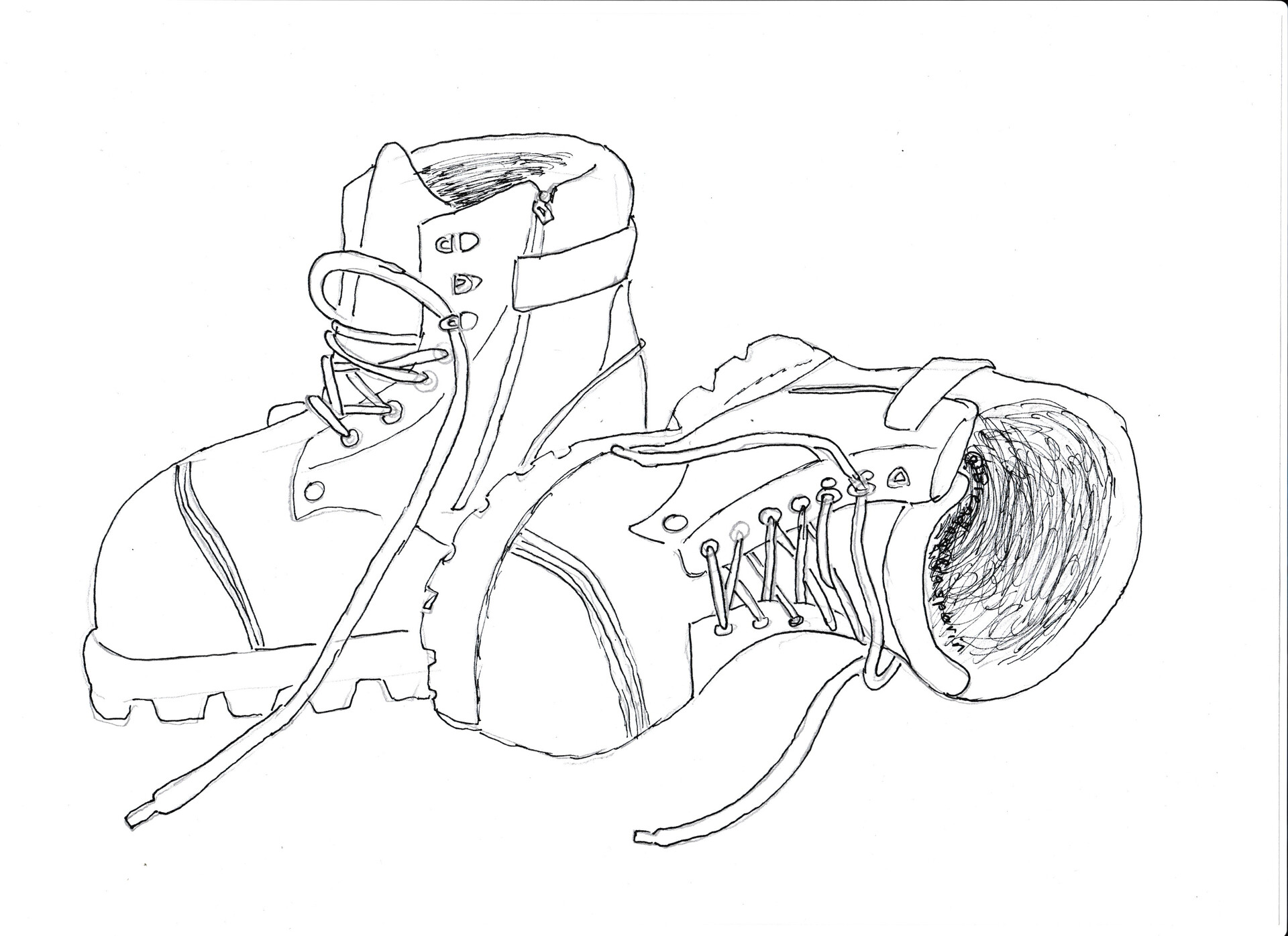 ArtStation - Boots - Inktober 2024