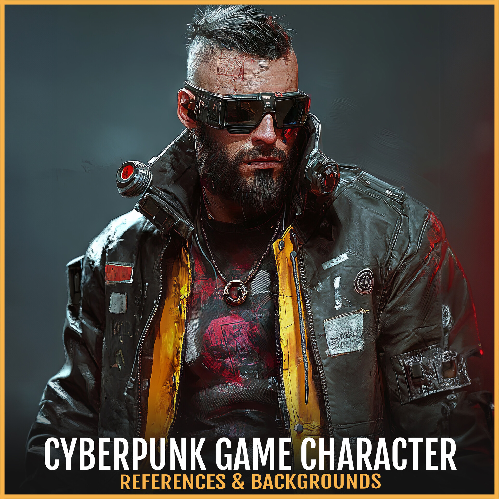 ArtStation - 505 CYBERPUNK GAME CHARACTER