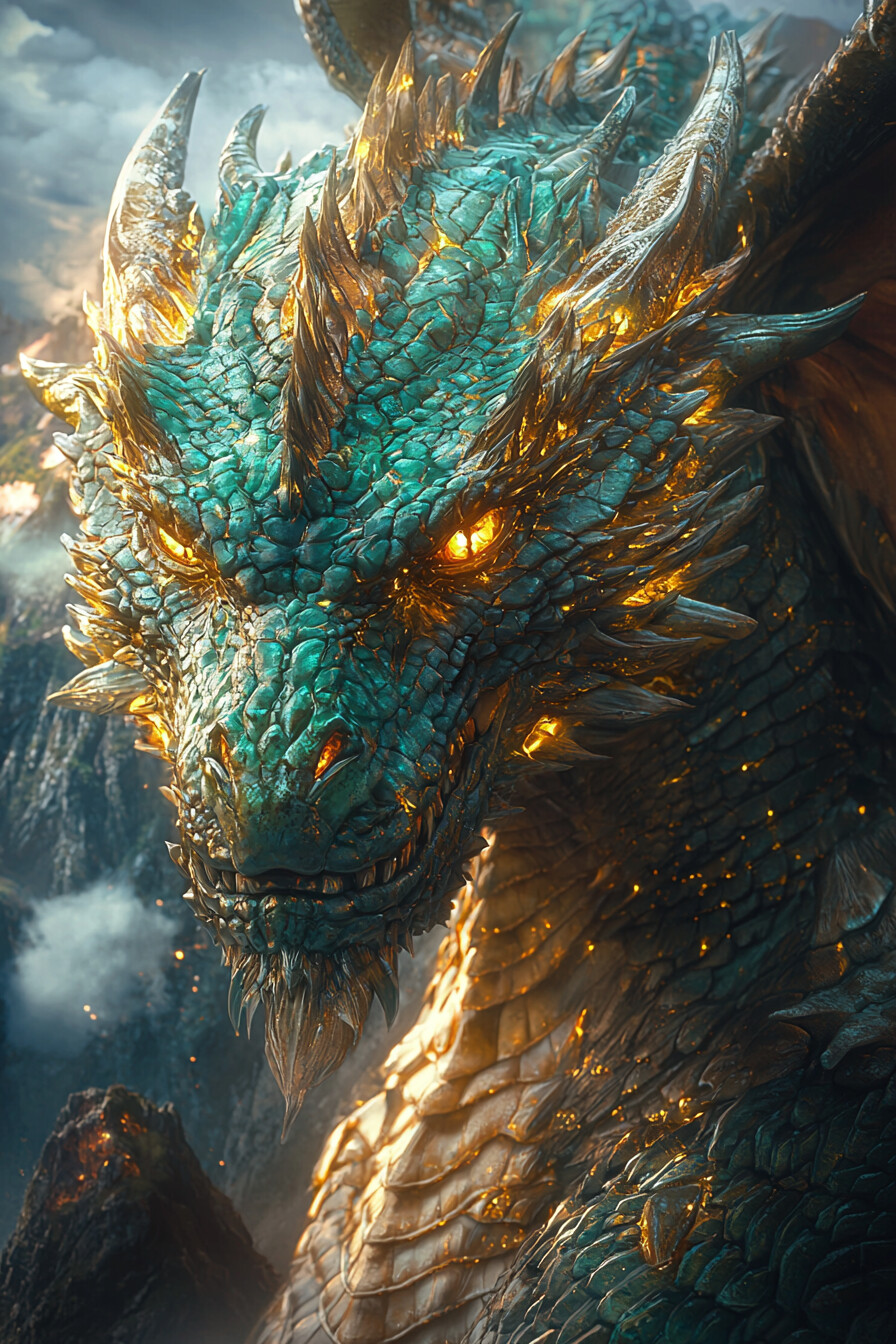 ArtStation - Draconis the Ancient: Majestic Dragon Lord