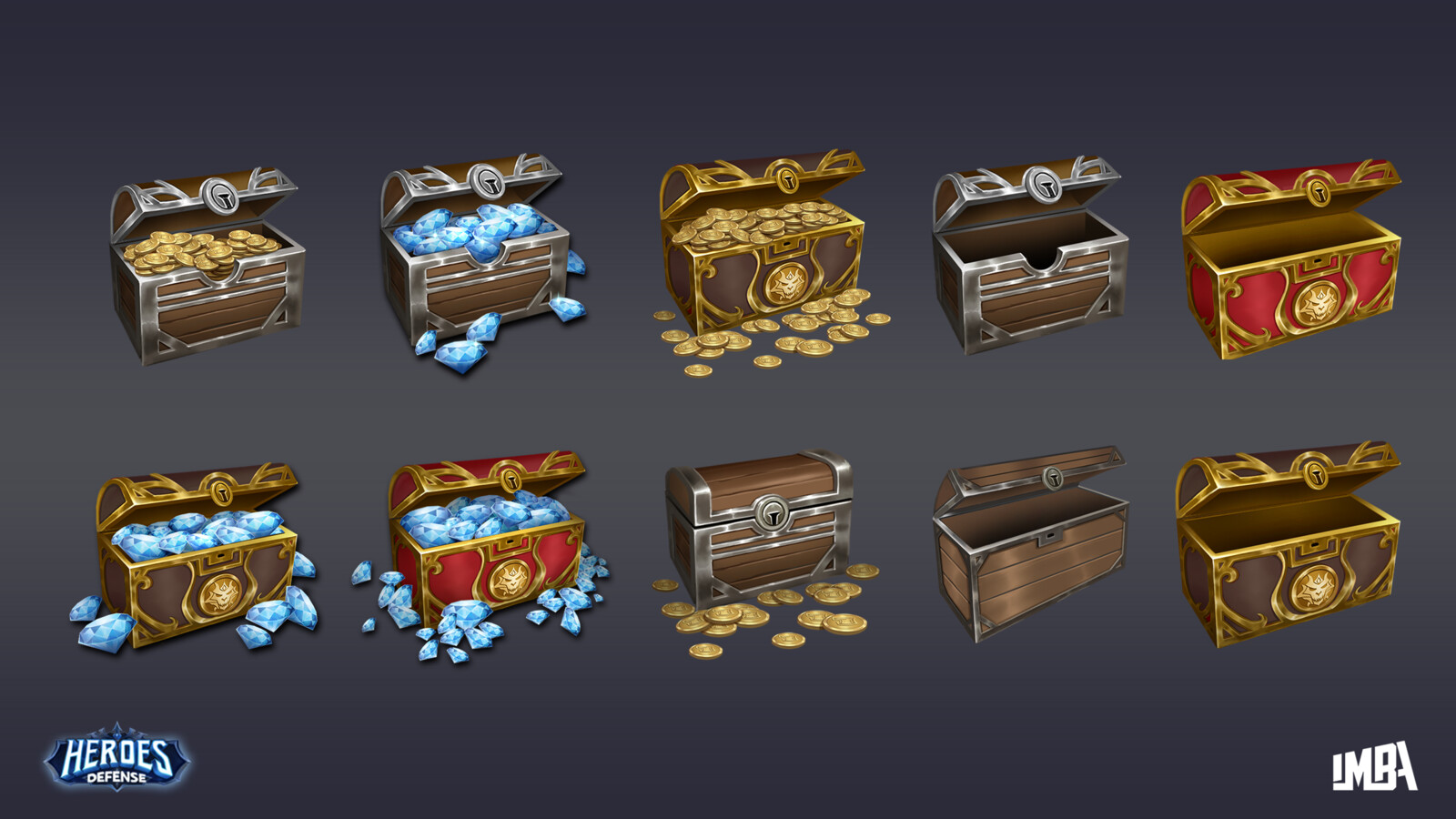 Quan Anh Nguyen - Asset for game Heroes defense