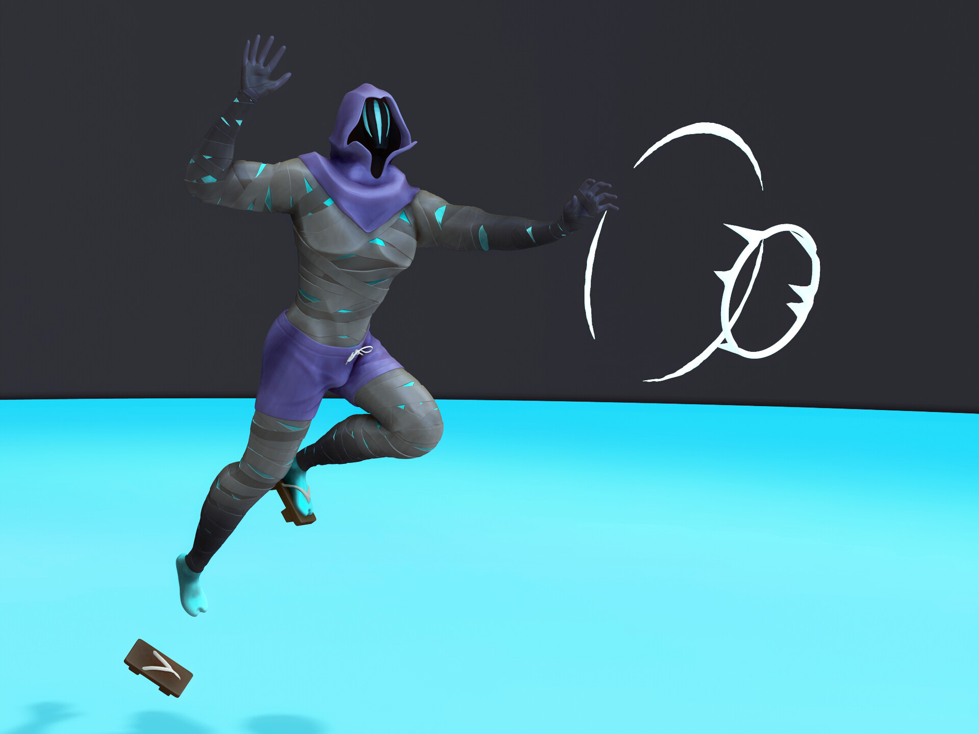 ArtStation - Pool Party Omen - Valorant