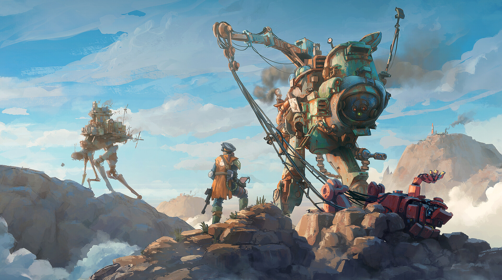 ArtStation - Mountain rescue