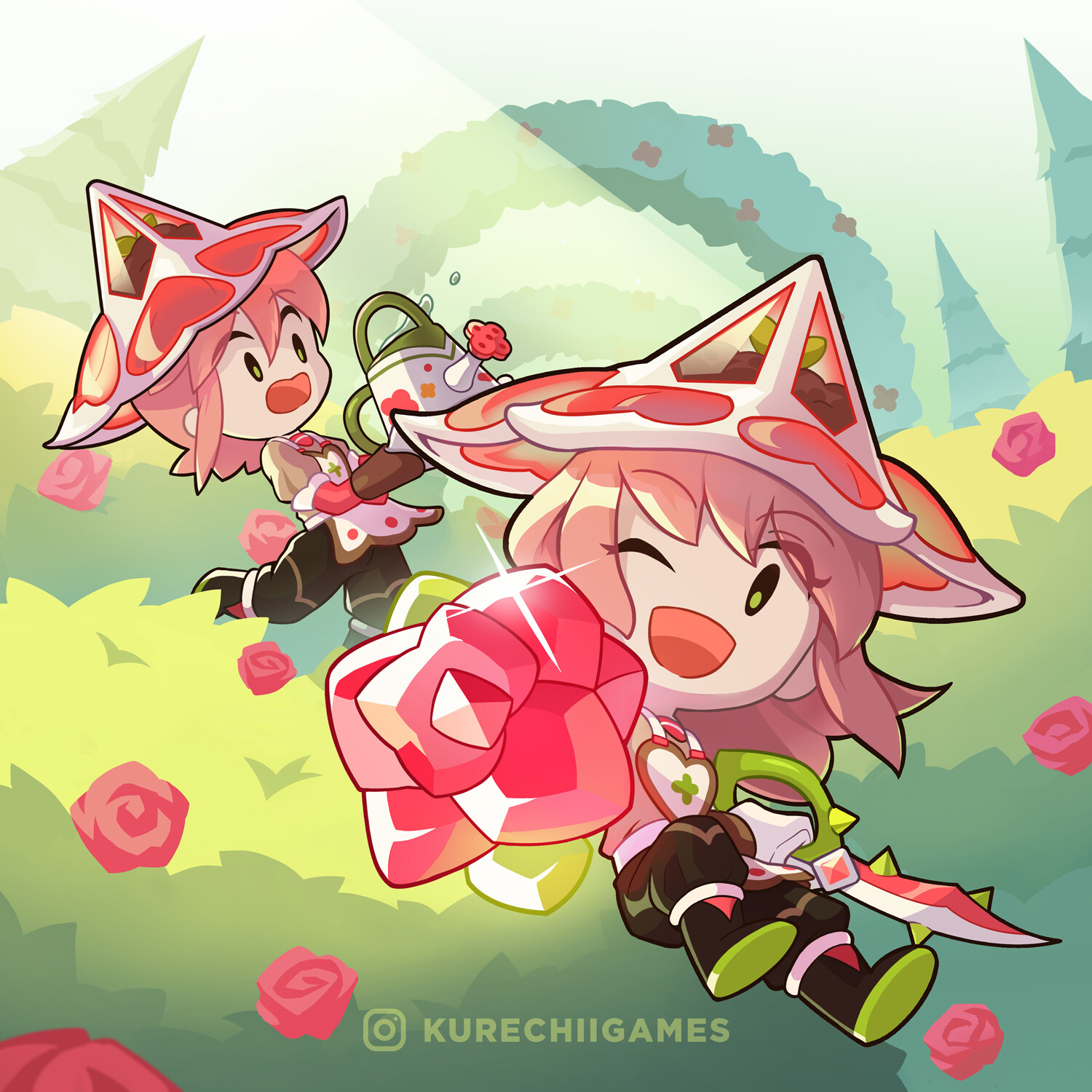 Hannah Hiew - Postknight 2- Prism Pass Illustrations