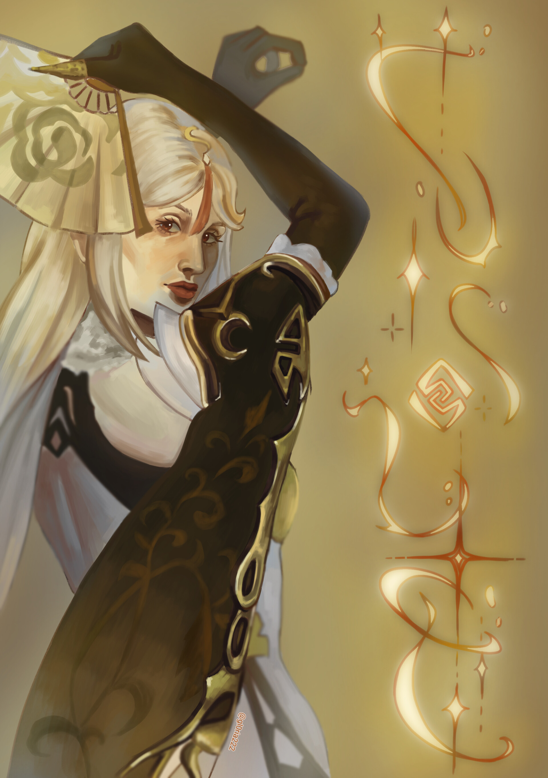 ArtStation - Lady Ningguang (Genshin Impact)