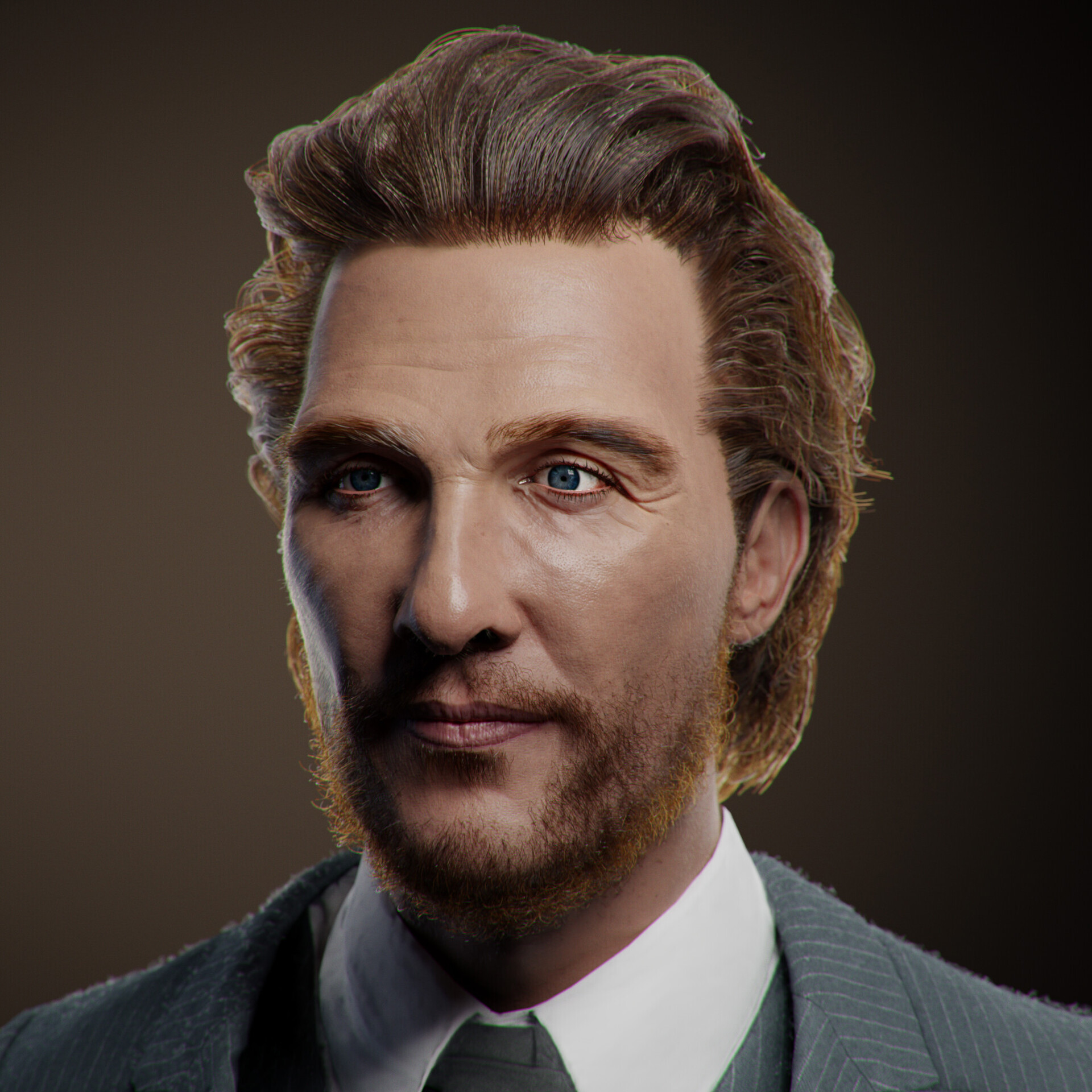 Anton Bobkov - Matthew McConaughey - Digital portrait