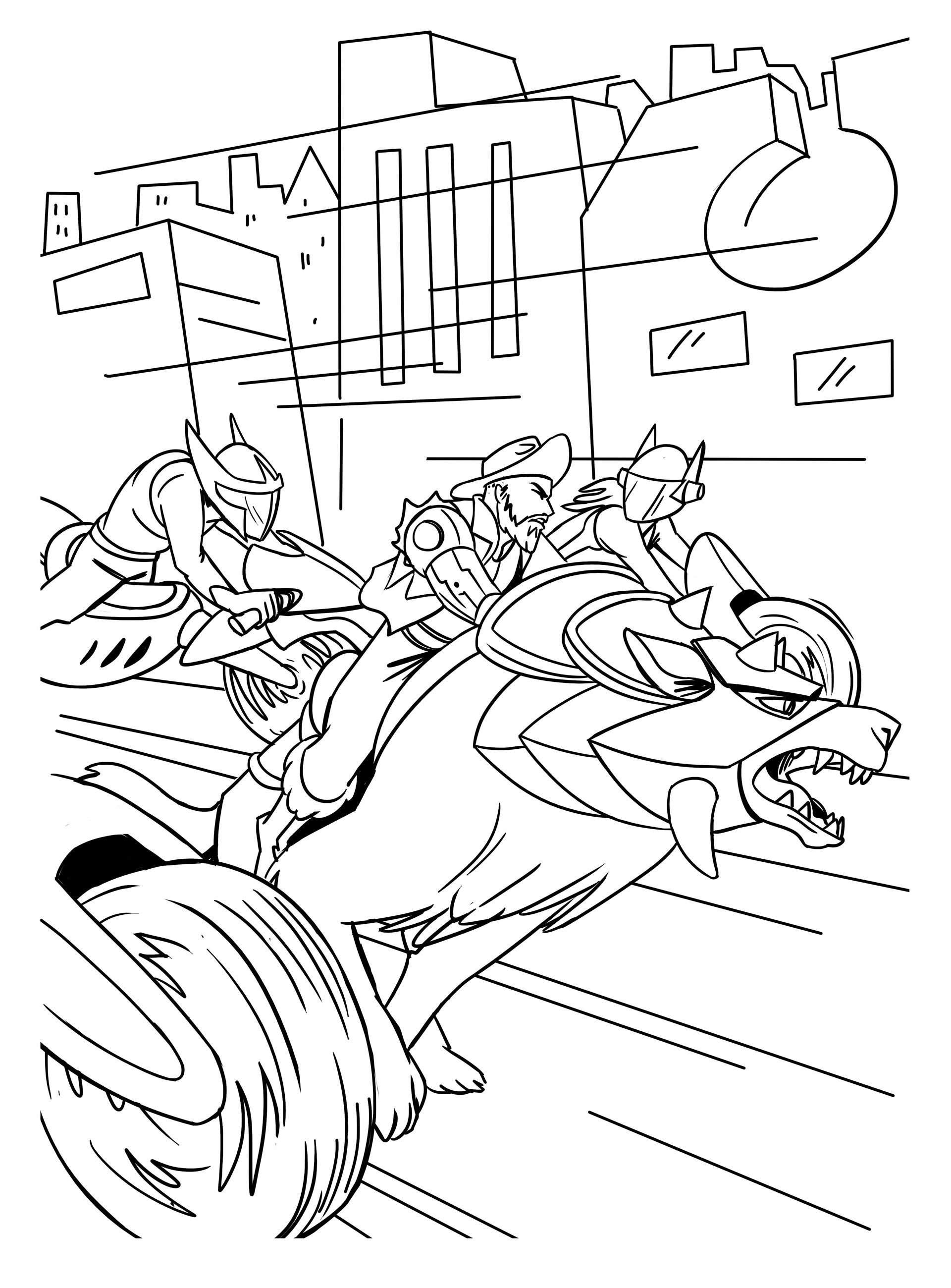 power ranger ninja storm coloring pages