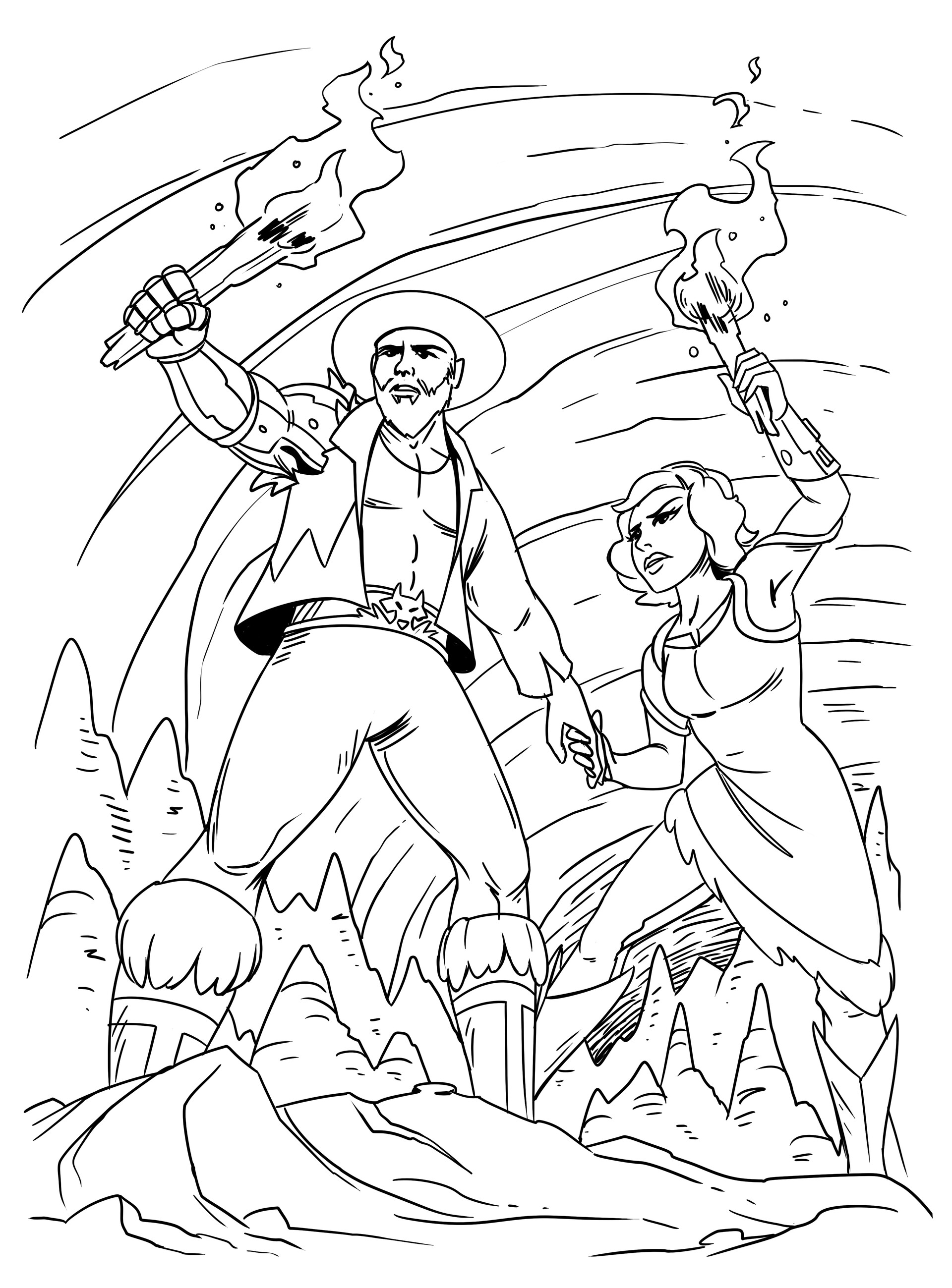 lone ranger coloring book