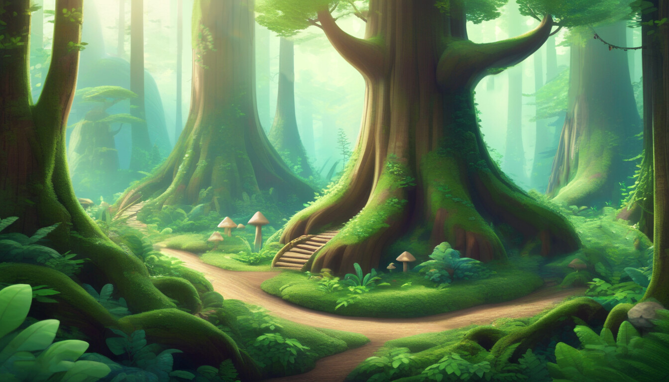 ArtStation - Background Forest