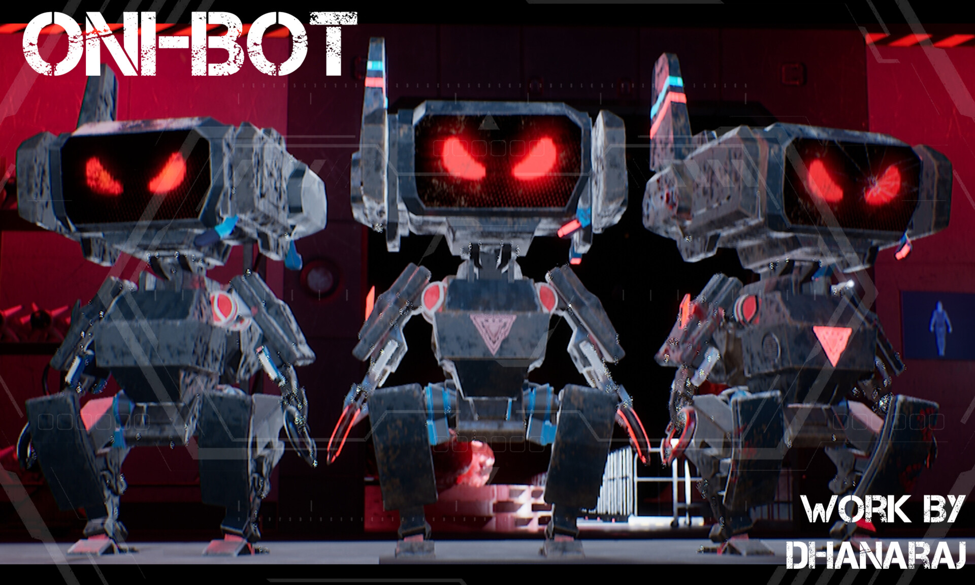 ArtStation - ONI-BOT