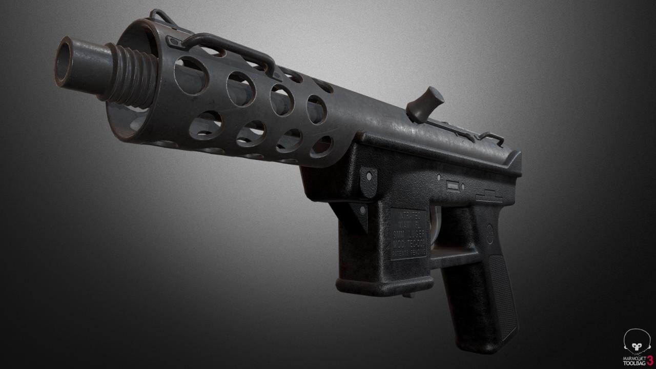 ArtStation - Intratec-9 Gun