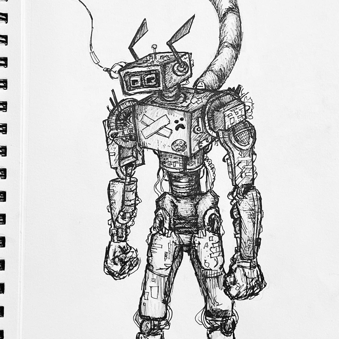 ArtStation - Chappie Inspired Robot (2023)