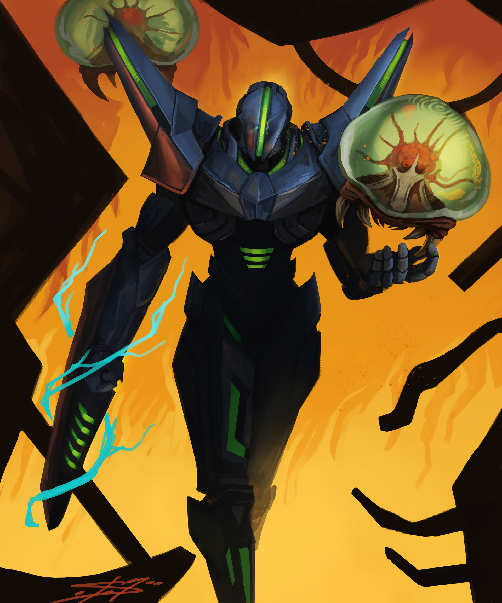 ArtStation - Sylux - Metroid Prime 4