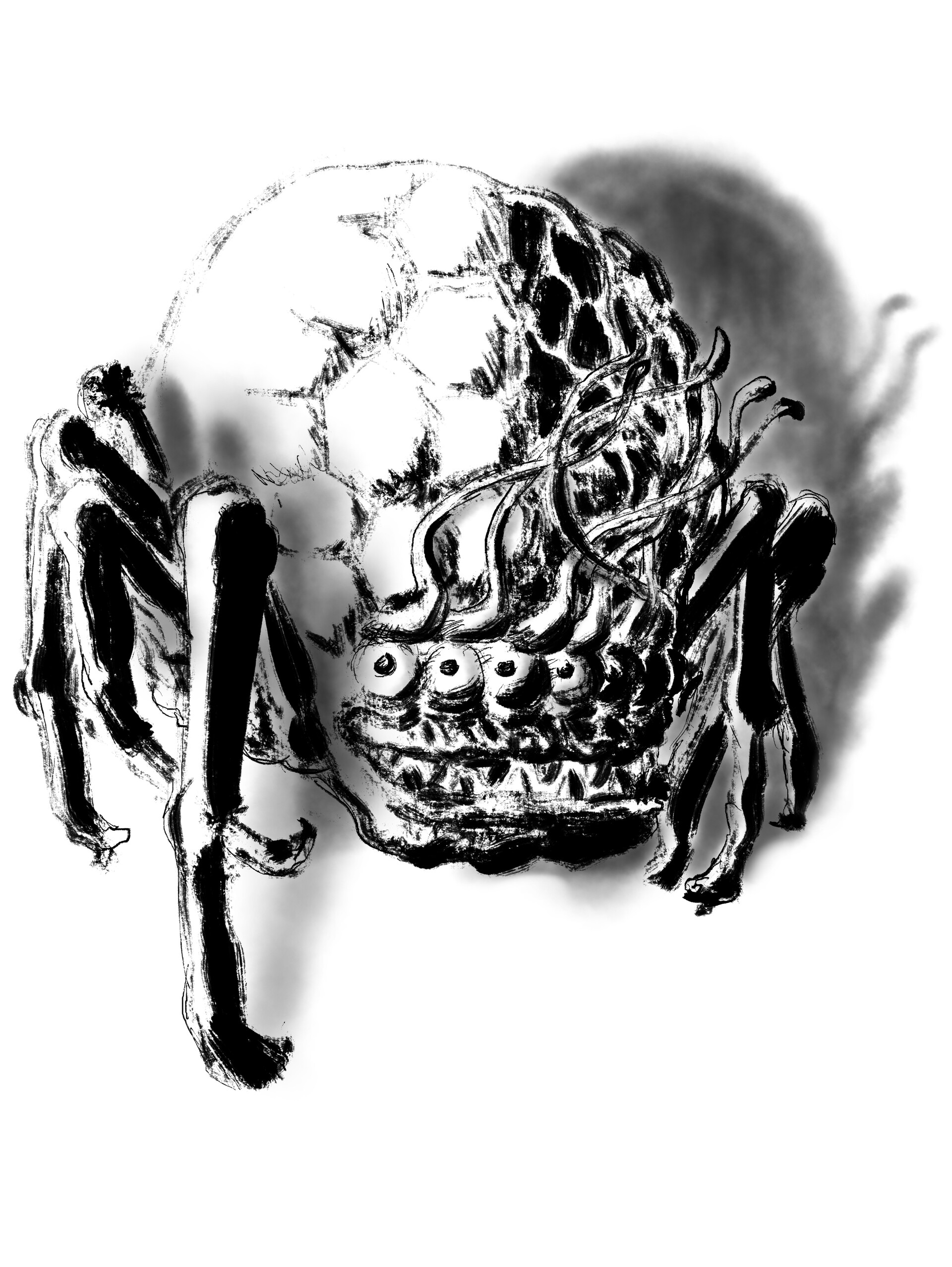 ArtStation - Inktober 2024 Day 4 "Exotic"