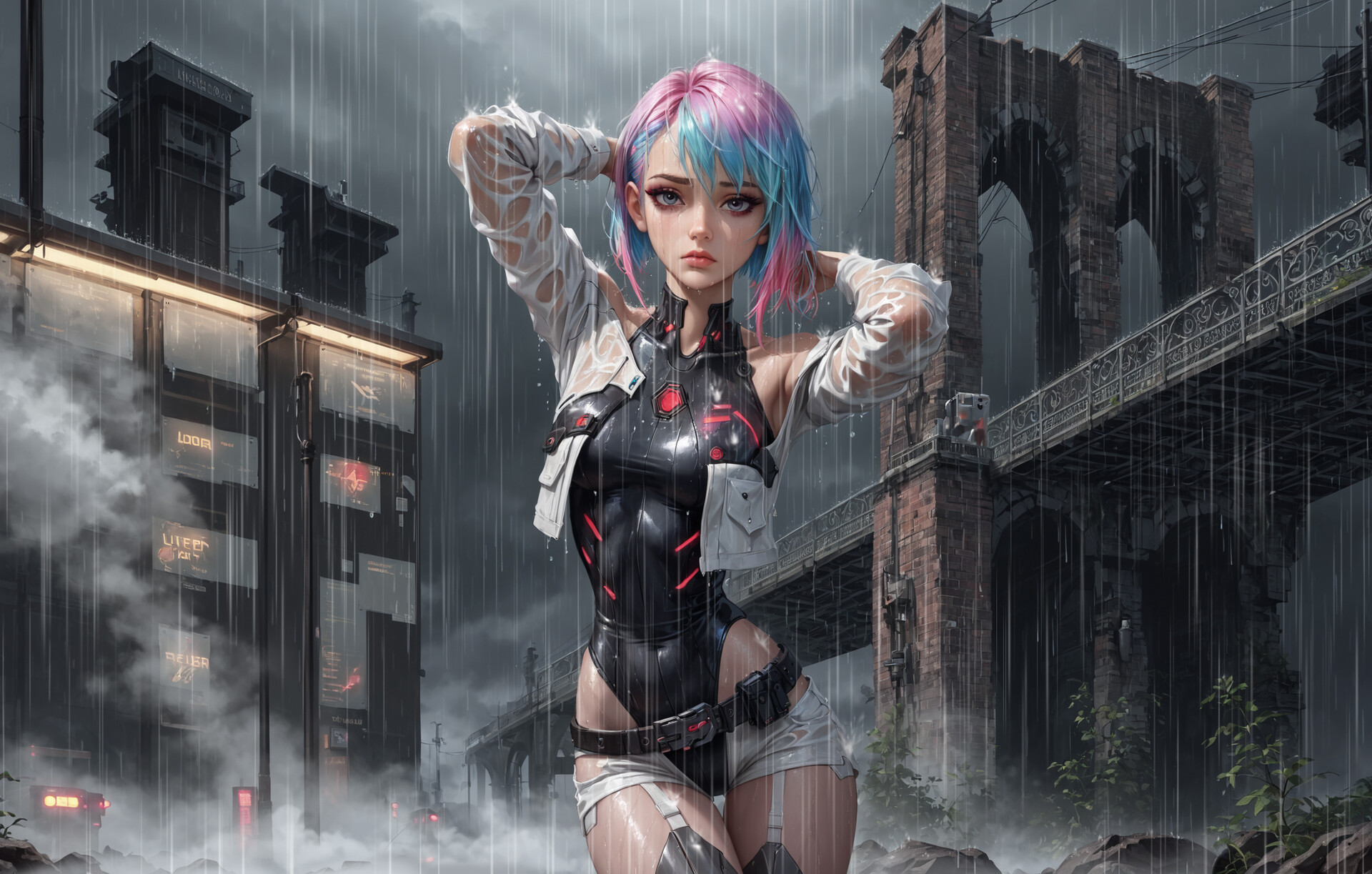 ArtStation - LUCY - IVORY RAIN