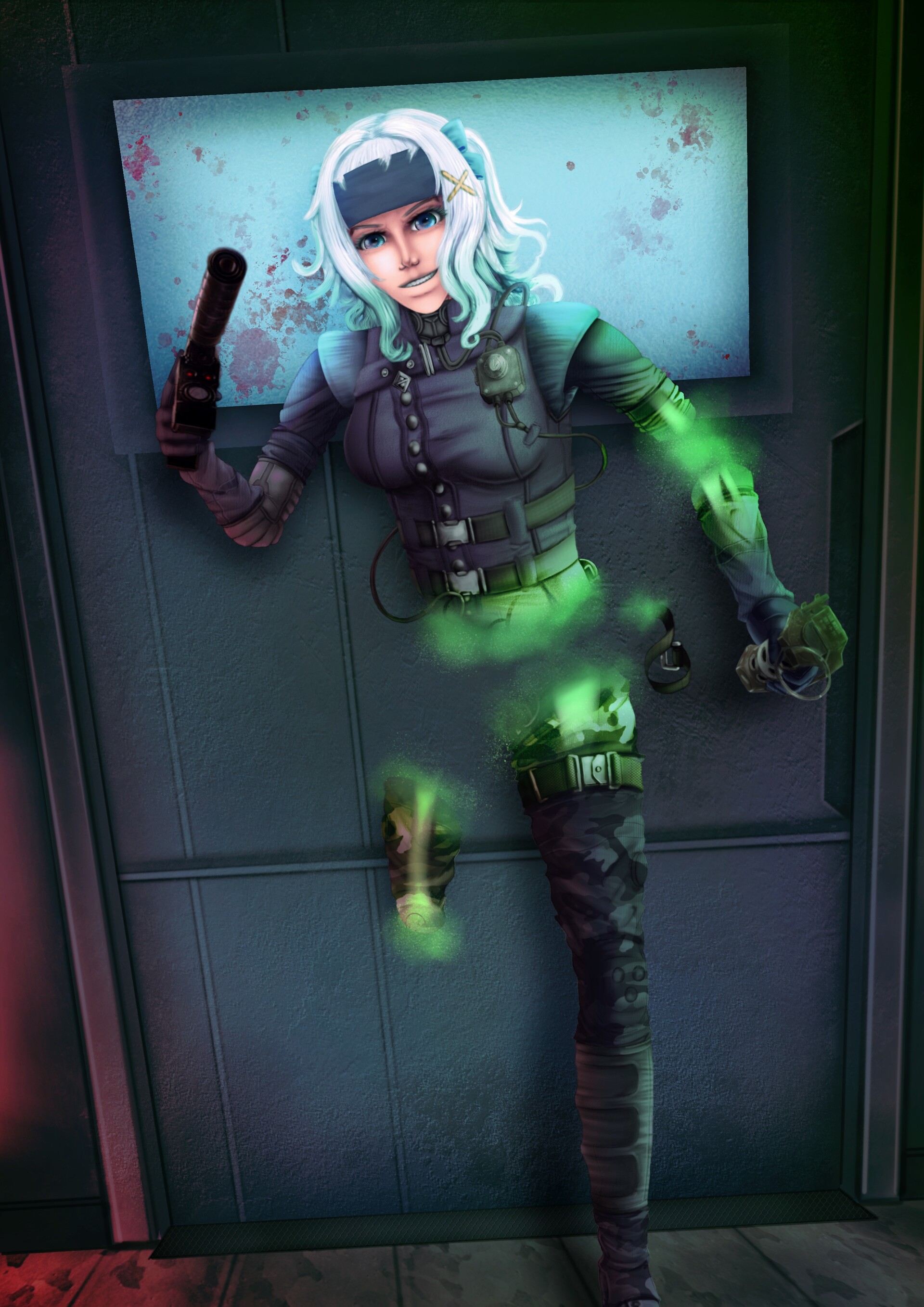 ArtStation - Mint Fantome (Metal Gear Solid)