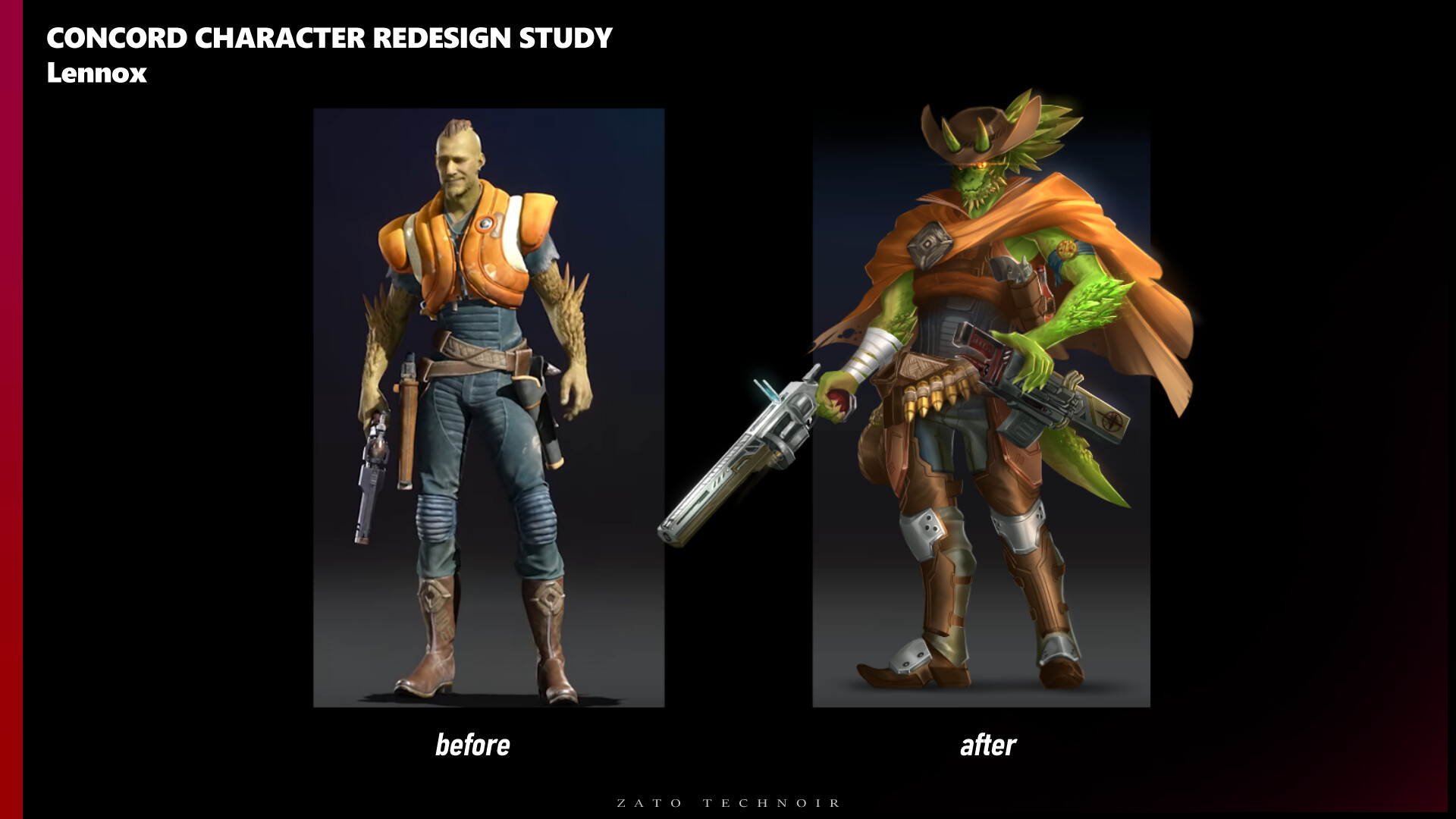 ArtStation - Concord Character Redesign Study - Lennox
