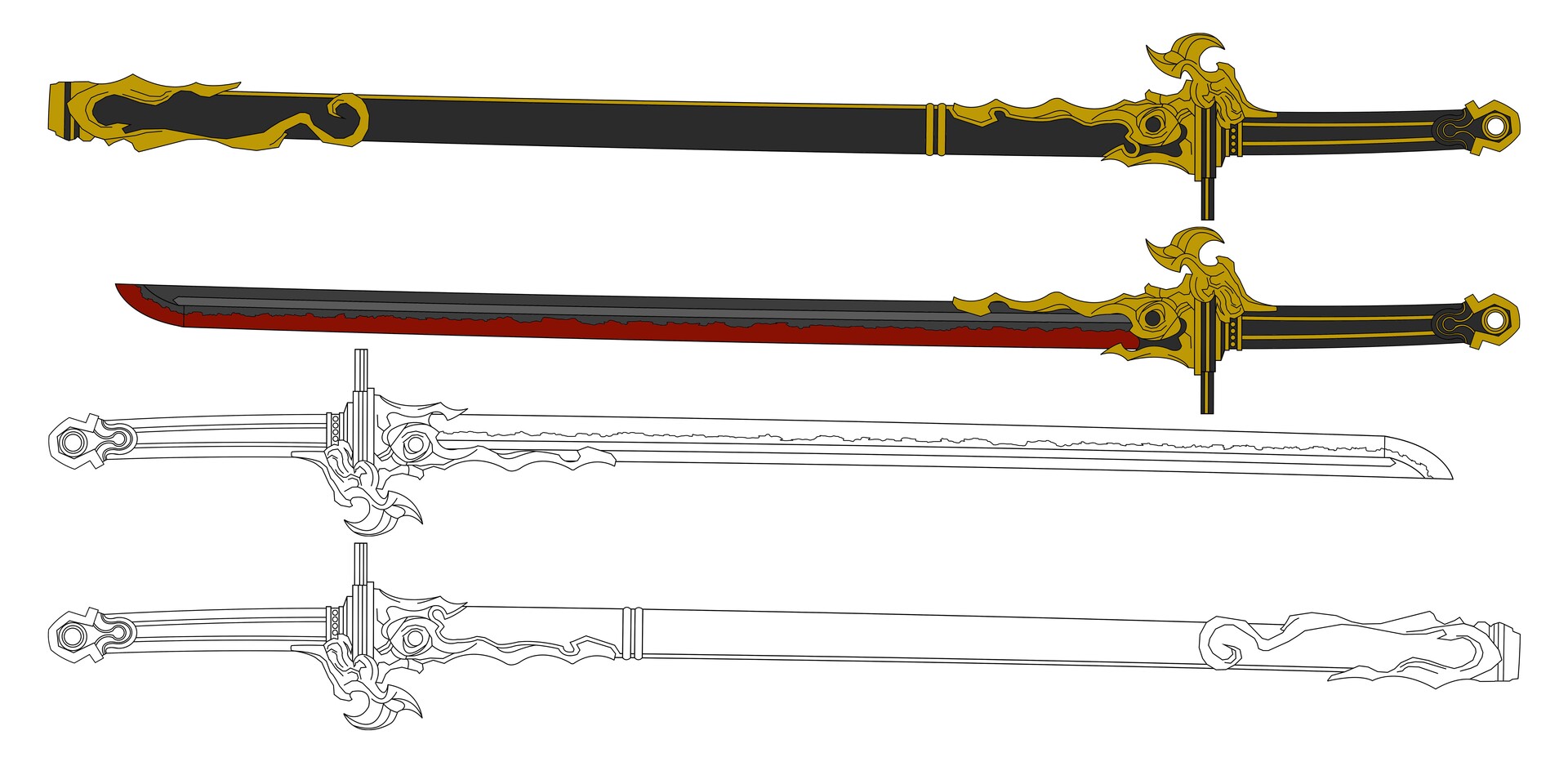 ArtStation - Mikaela Sword Form