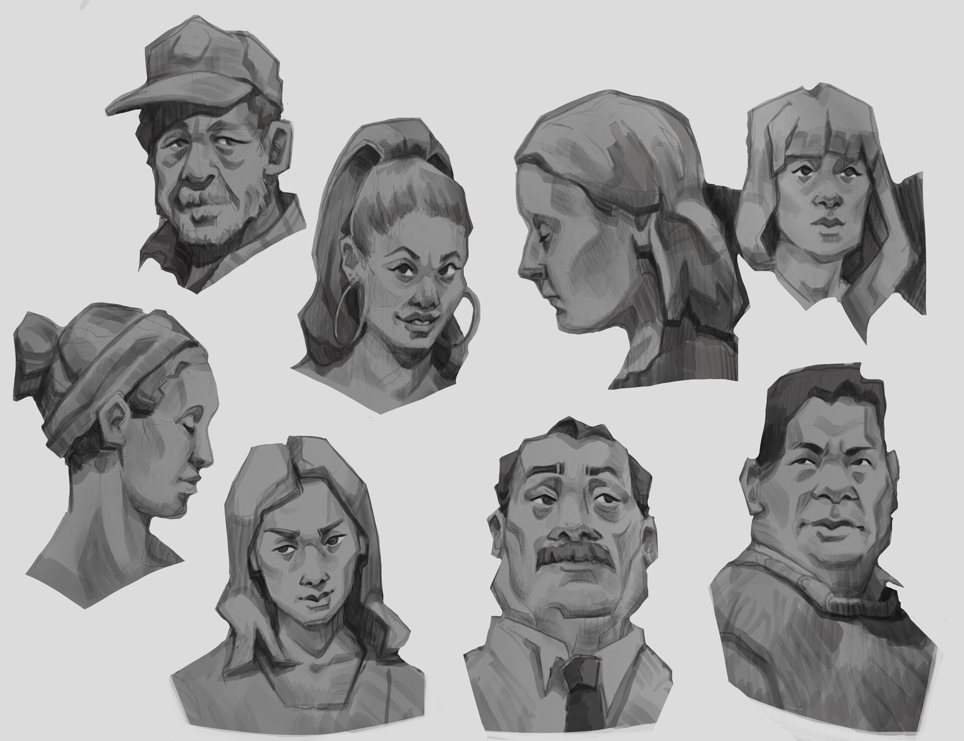 ArtStation - Character Sketches Part 2