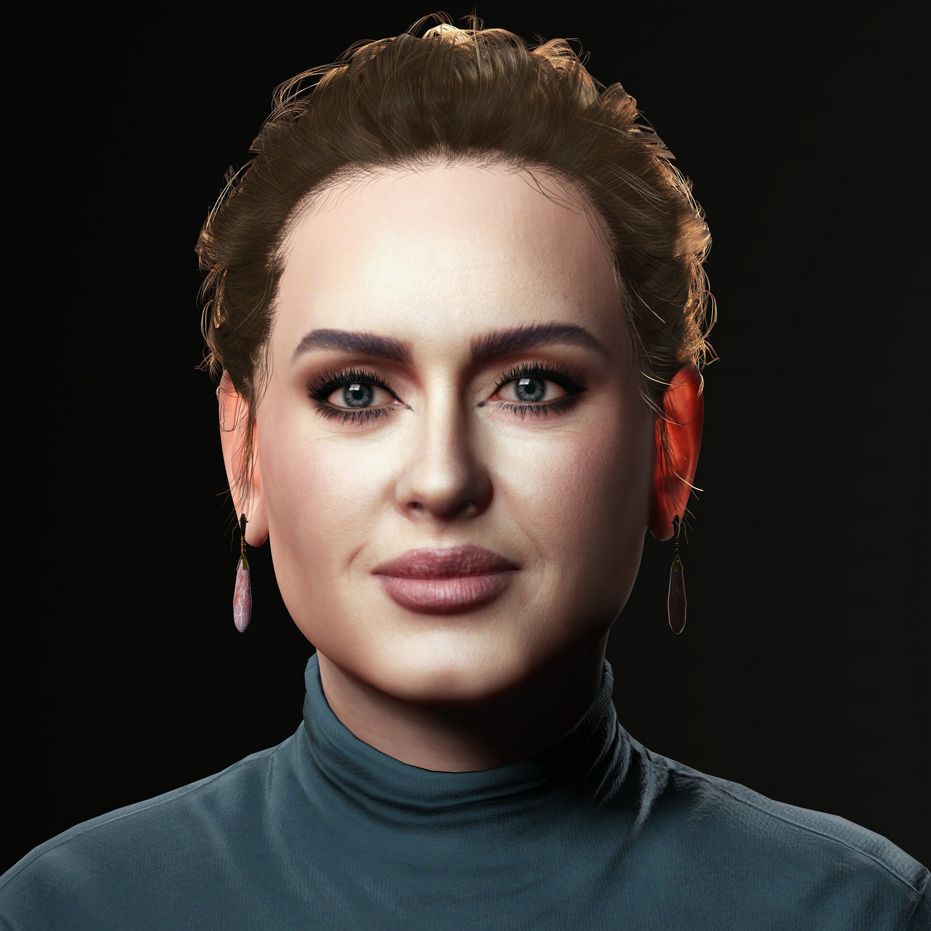 ArtStation - Adele Character 3D Model