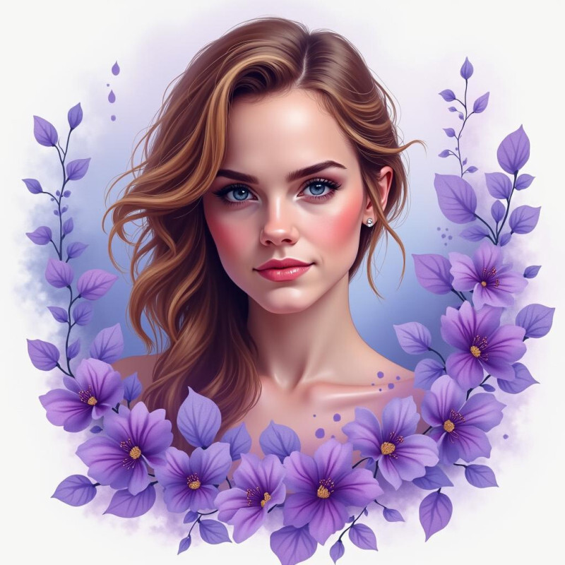 ArtStation - Random 500 Beautiful Dreamy Girls Digital Portraits