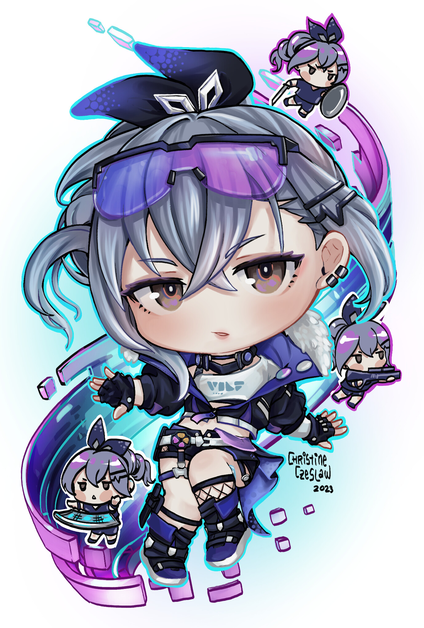 ArtStation - Silver Wolf Honkai Star Rail