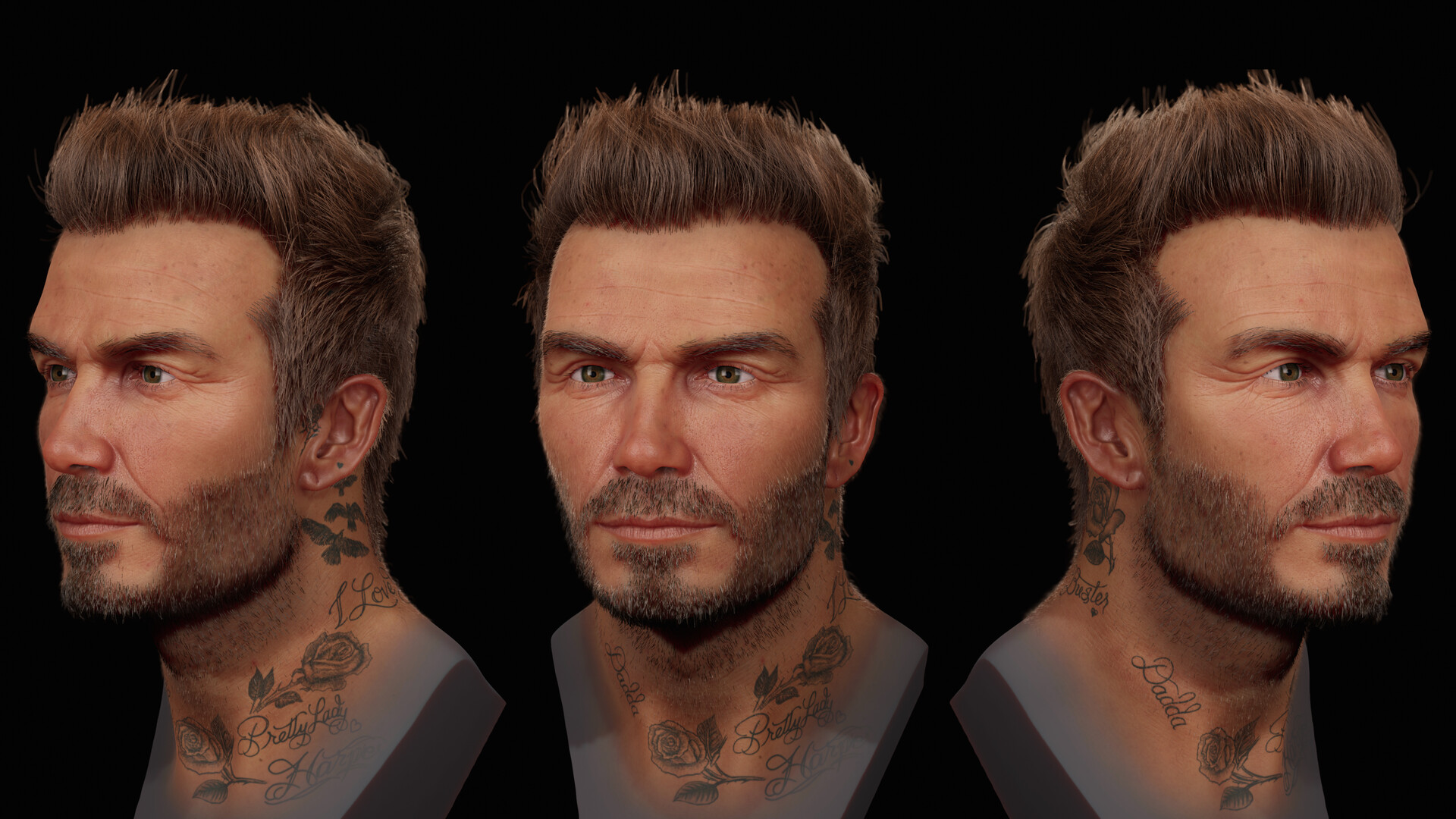 Oleg Bulko - Beckham bust