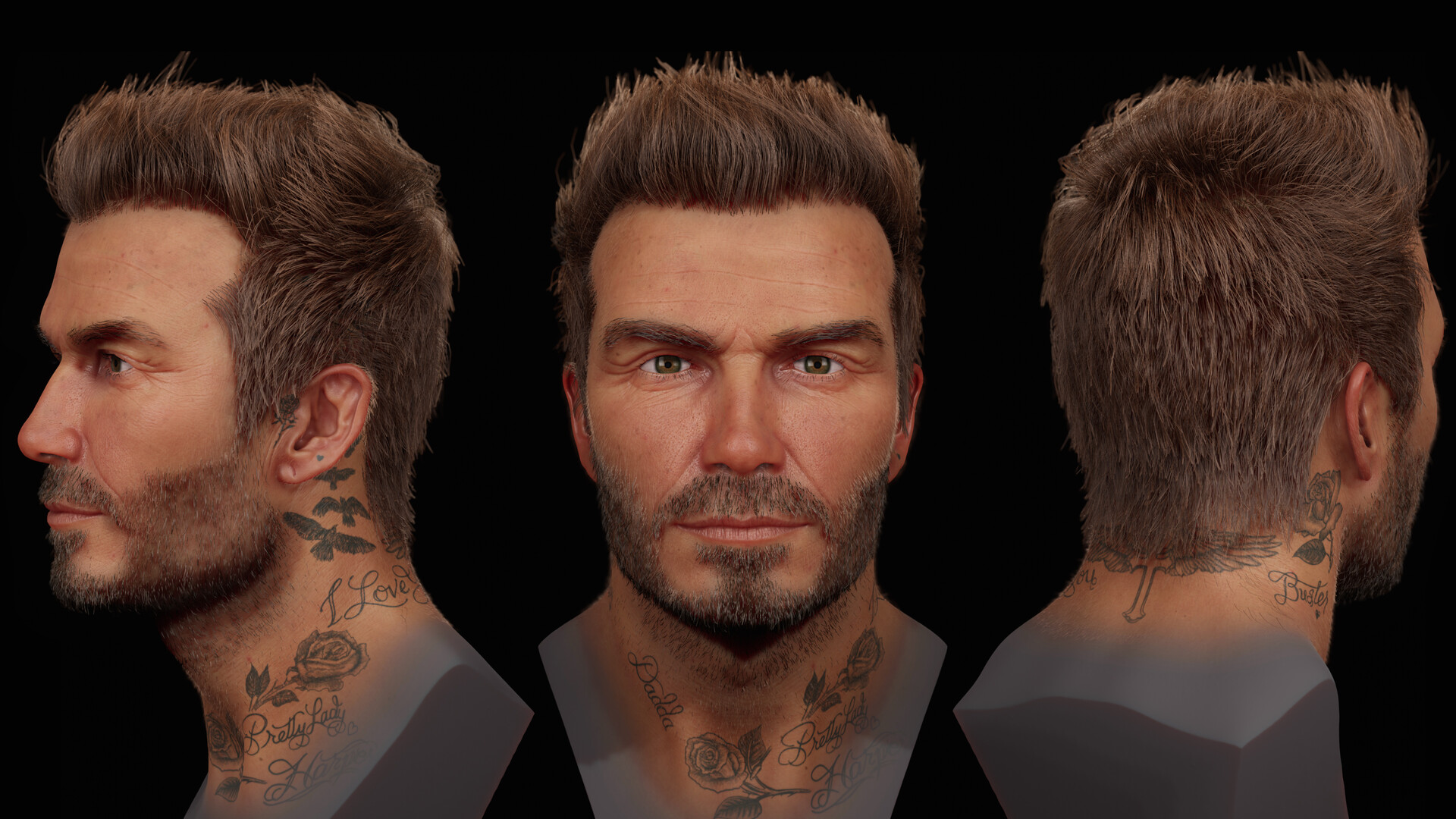 Oleg Bulko - Beckham bust