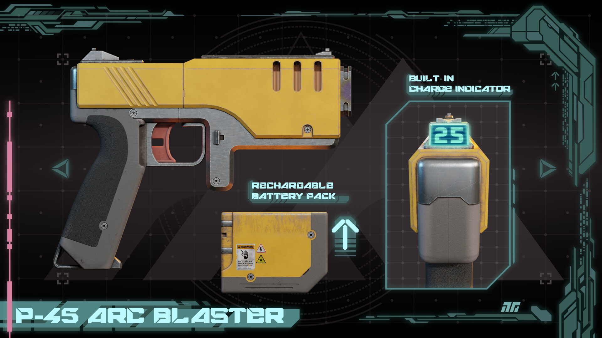 Daniel Gabura - P-45 Arc Blaster Design