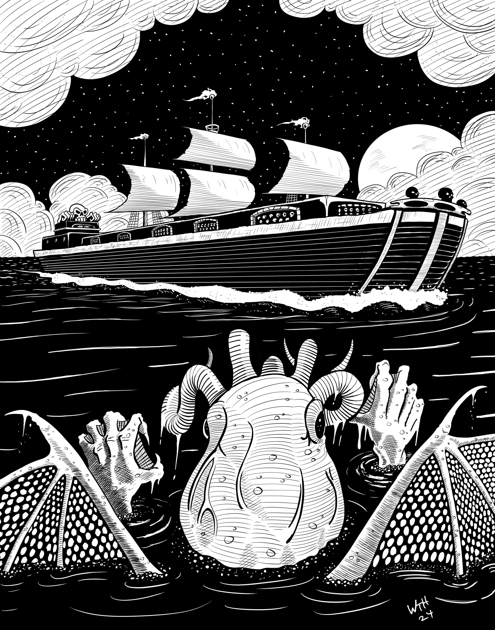 ArtStation - Shadow barge 300