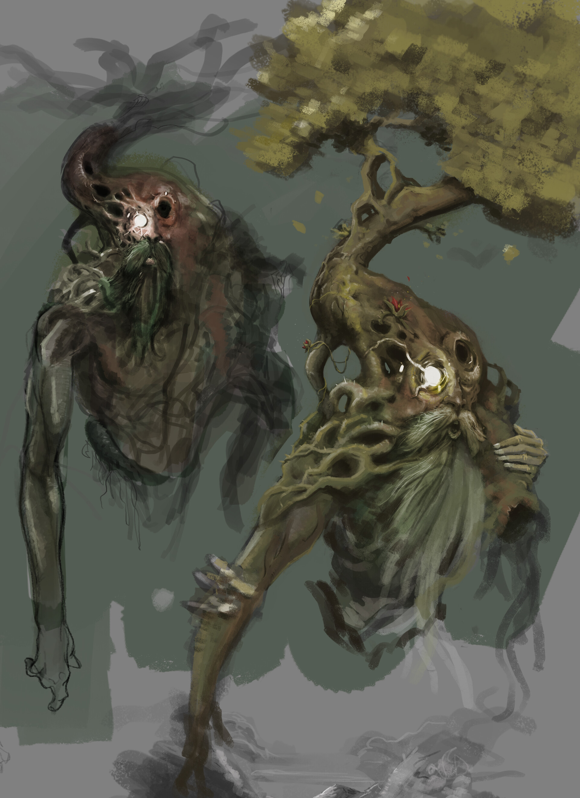 ArtStation - Tree fellas